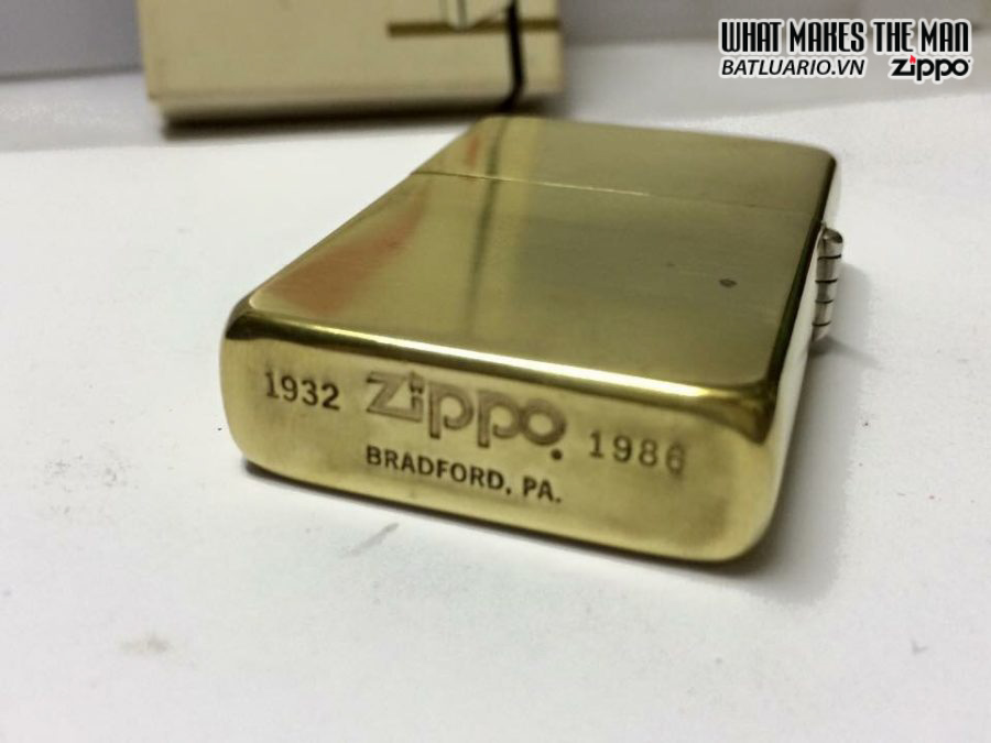 ZIPPO 1932-1986 - Logo kỉ niệm 50 năm