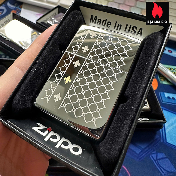Zippo 250 Fleur De Lis