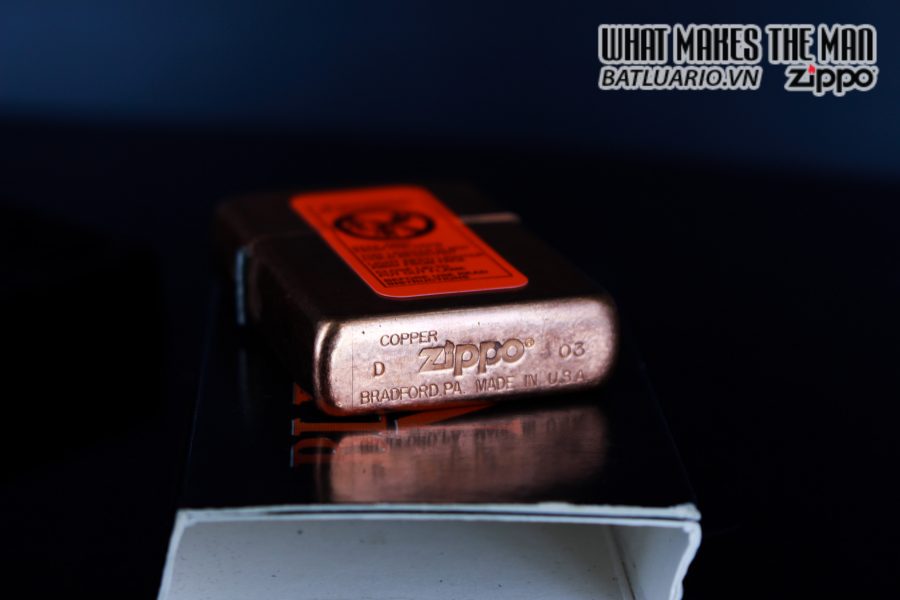 ZIPPO 2003 – MARLBORO BLEND NO 27 – SOLID COPPER