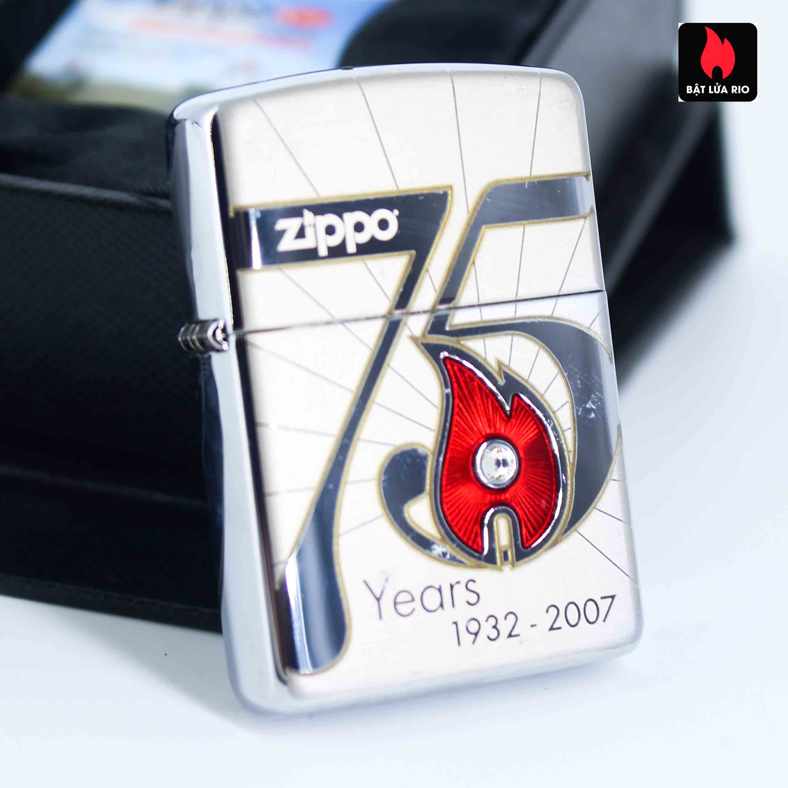 Zippo 2007 – 75th Anniversary Edition – Japan – Limited JPN 1 Of 4000