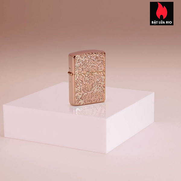 Zippo 49703 - Zippo Carved Armor® Rose Gold Design
