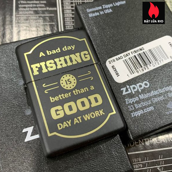 Zippo 218 Bad Day Fishing