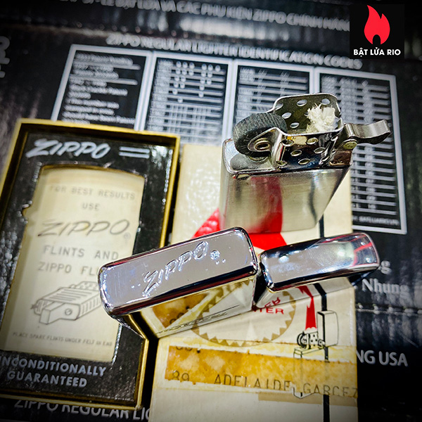 Zippo Slim Xưa 1961 – Transco