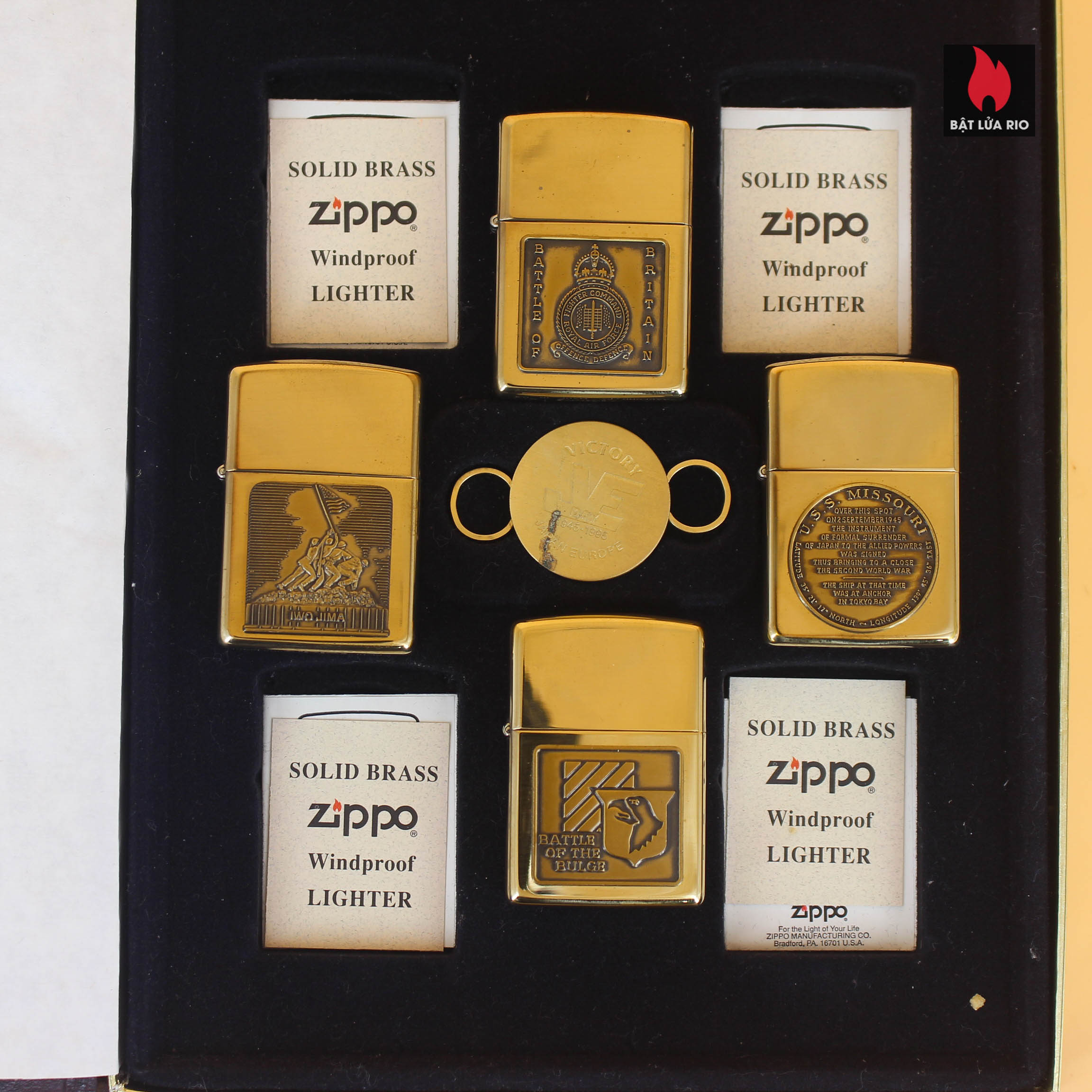 Set Zippo 1995 – Limited Edition Vol 1 – World War II