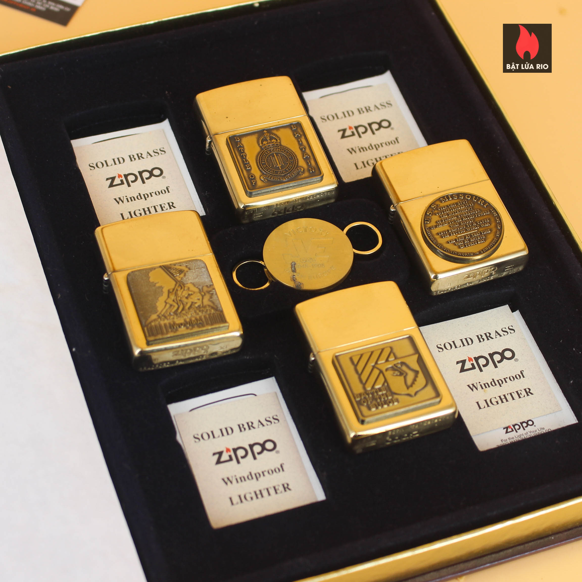 Set Zippo 1995 – Limited Edition Vol 1 – World War II