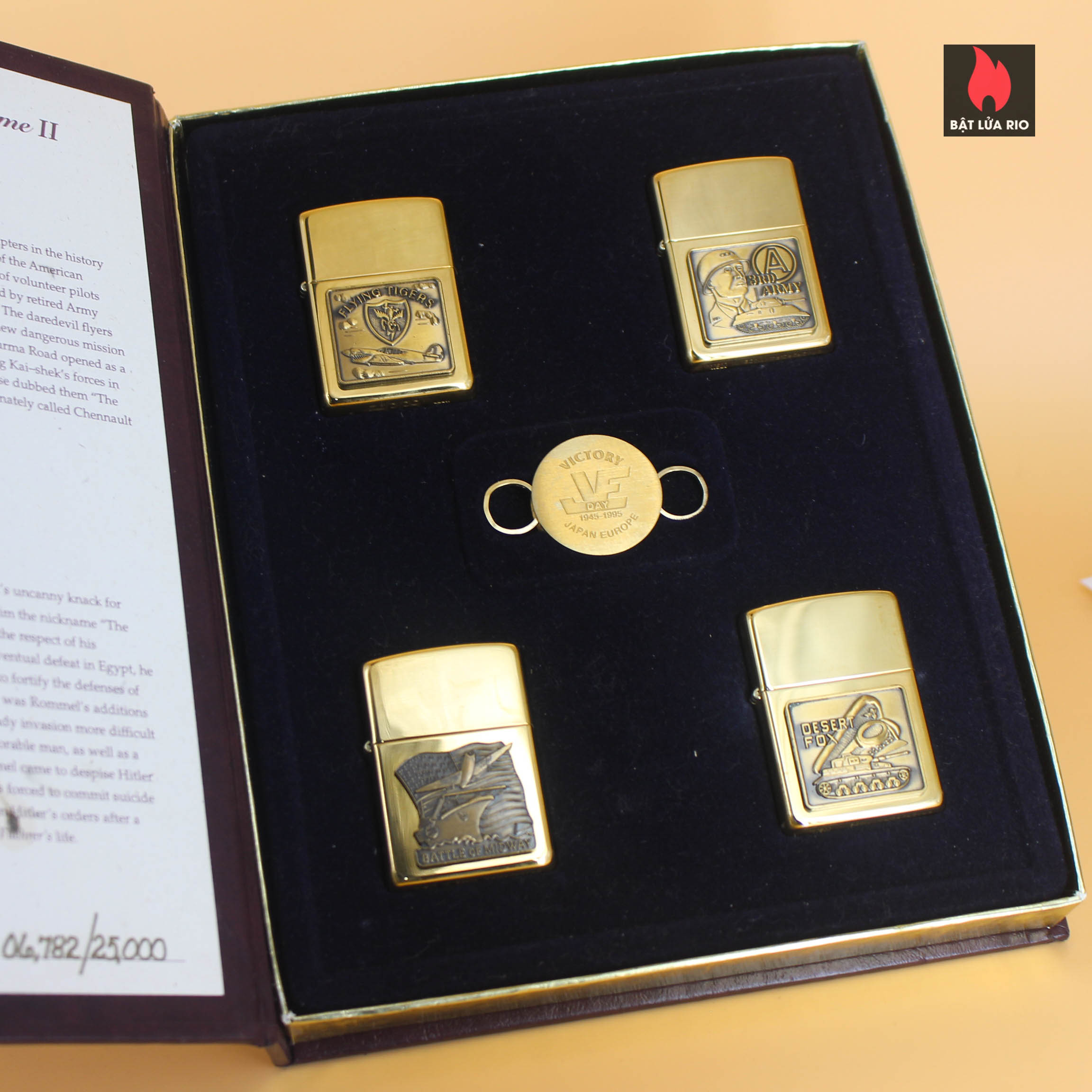 Set Zippo 1996 – Limited Edition Vol 2 – World War II
