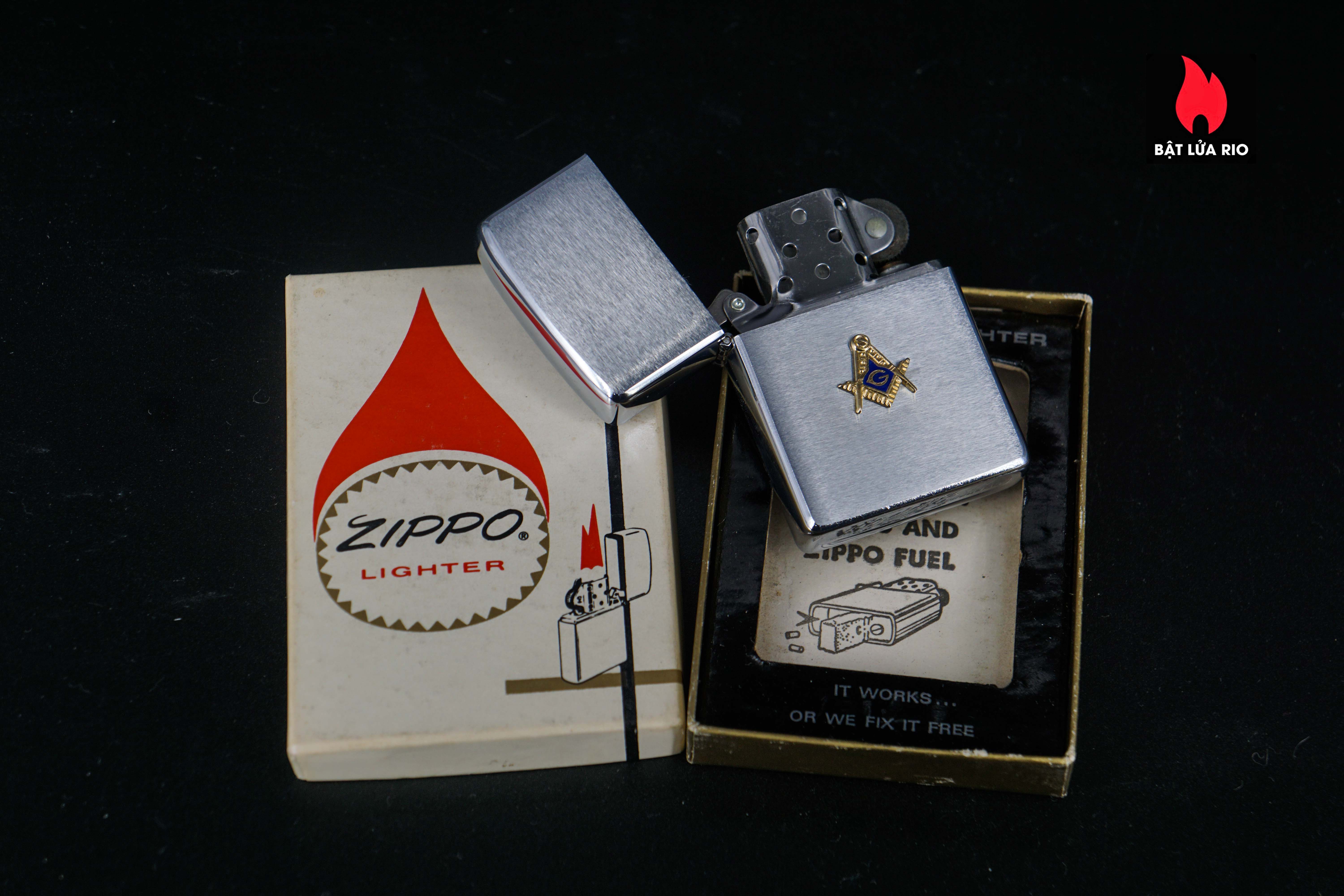 Zippo Xưa 1977 – Masonic