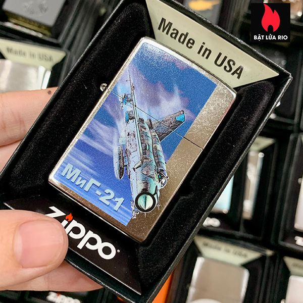 Zippo 207 Legendary Soviet Plane Mig 21
