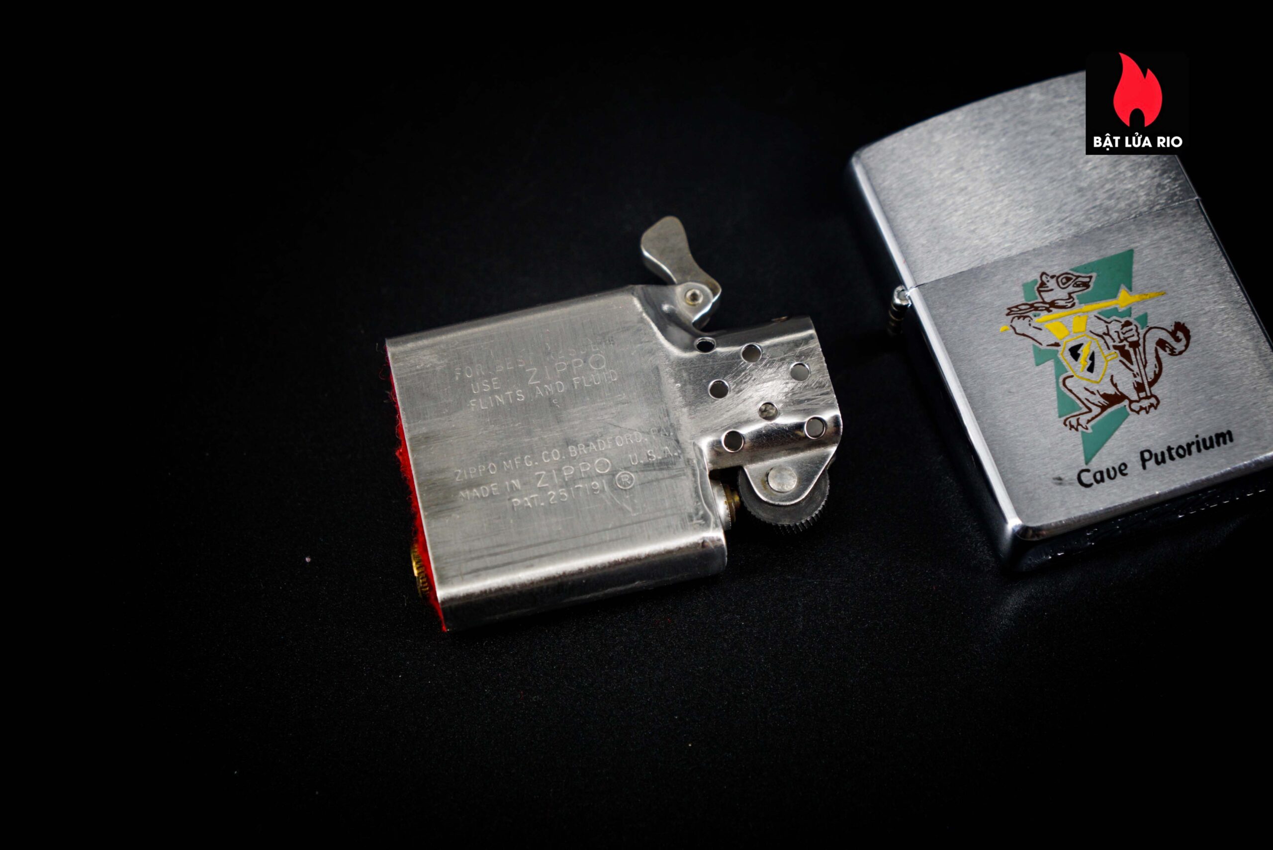 Zippo Xưa 1966 – Cave Putorium