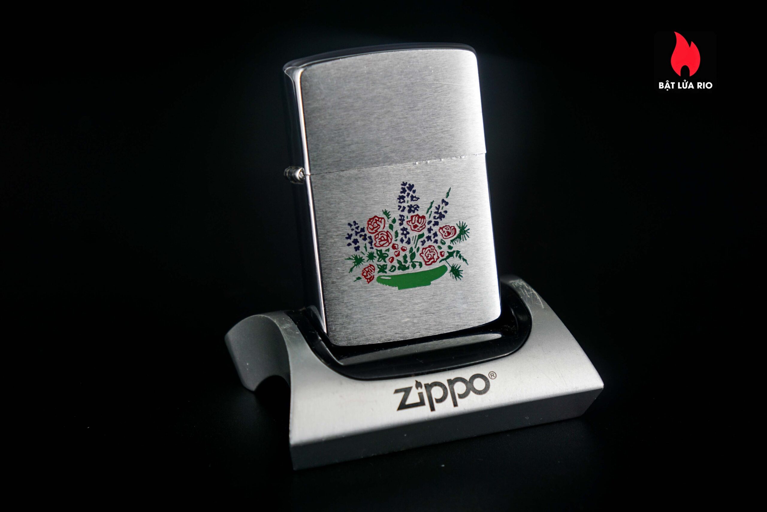 Zippo Xưa 1962 – HOA