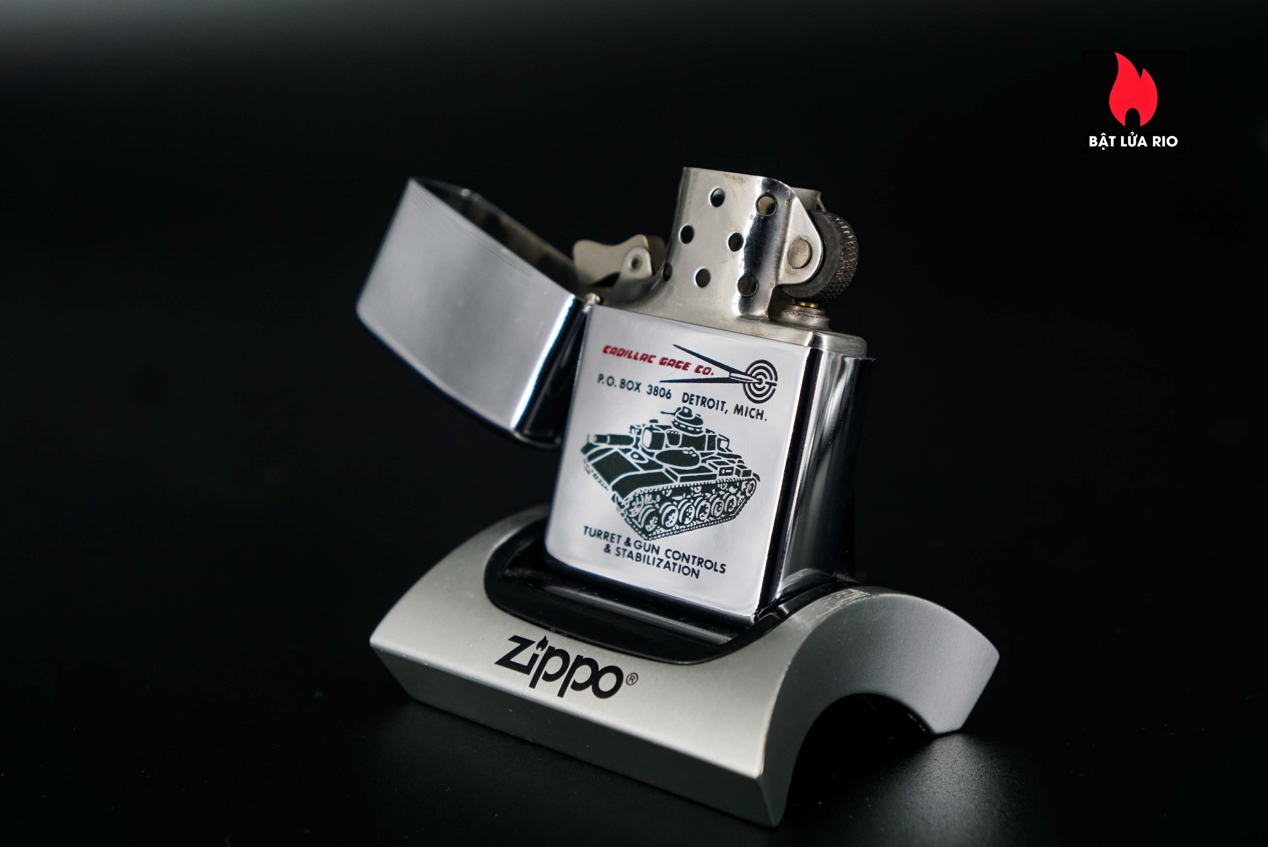Zippo Xưa 1967 – Turret & Gun Controls & Stabilization
