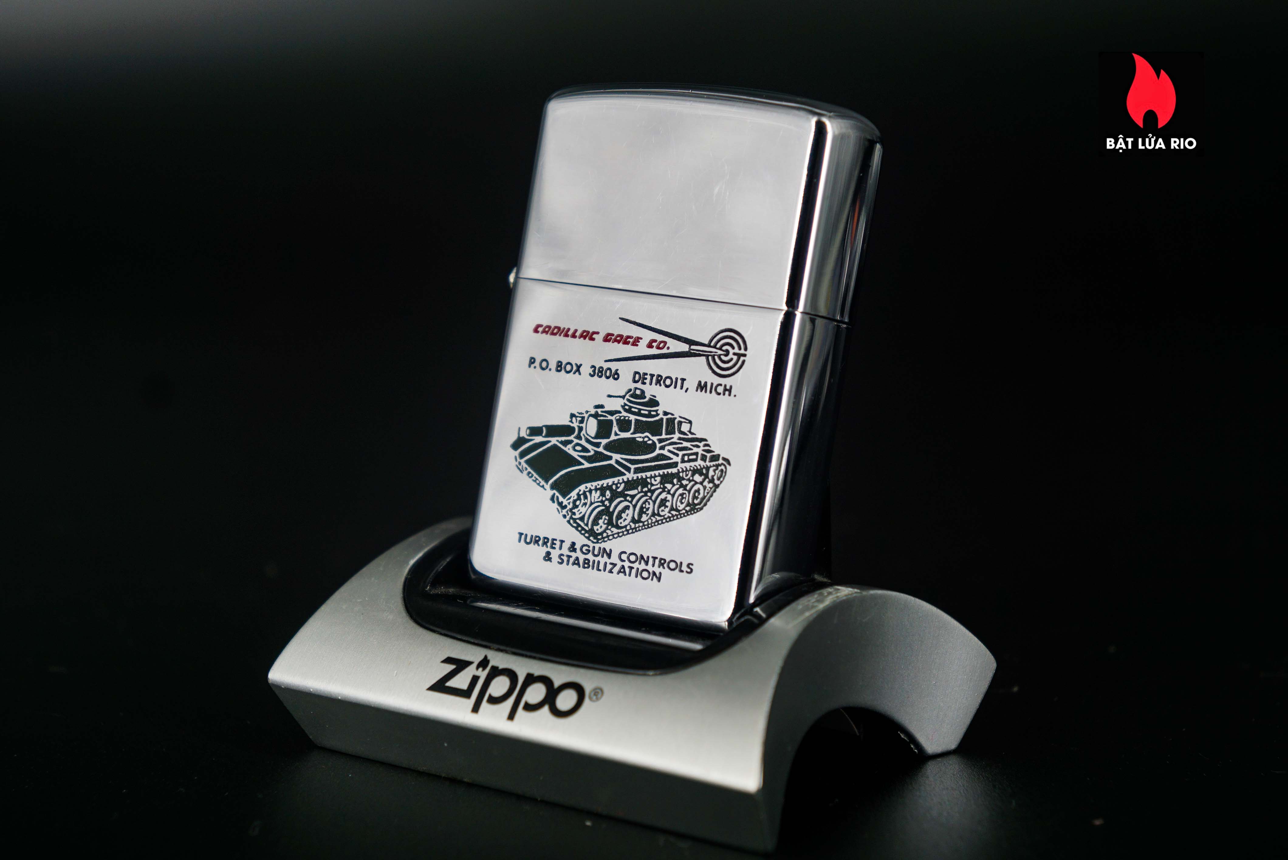 Zippo Xưa 1967 – Turret & Gun Controls & Stabilization