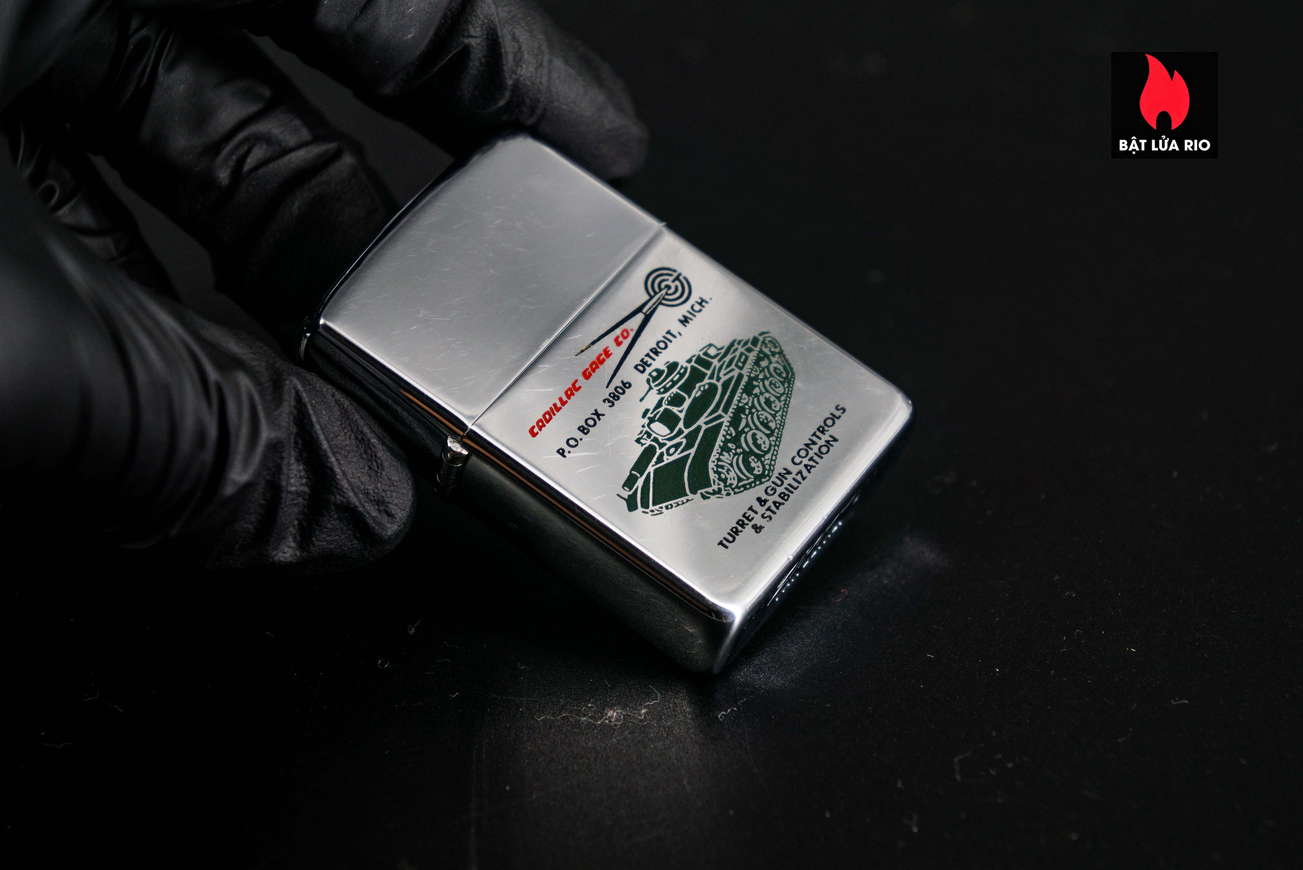 Zippo Xưa 1967 – Turret & Gun Controls & Stabilization