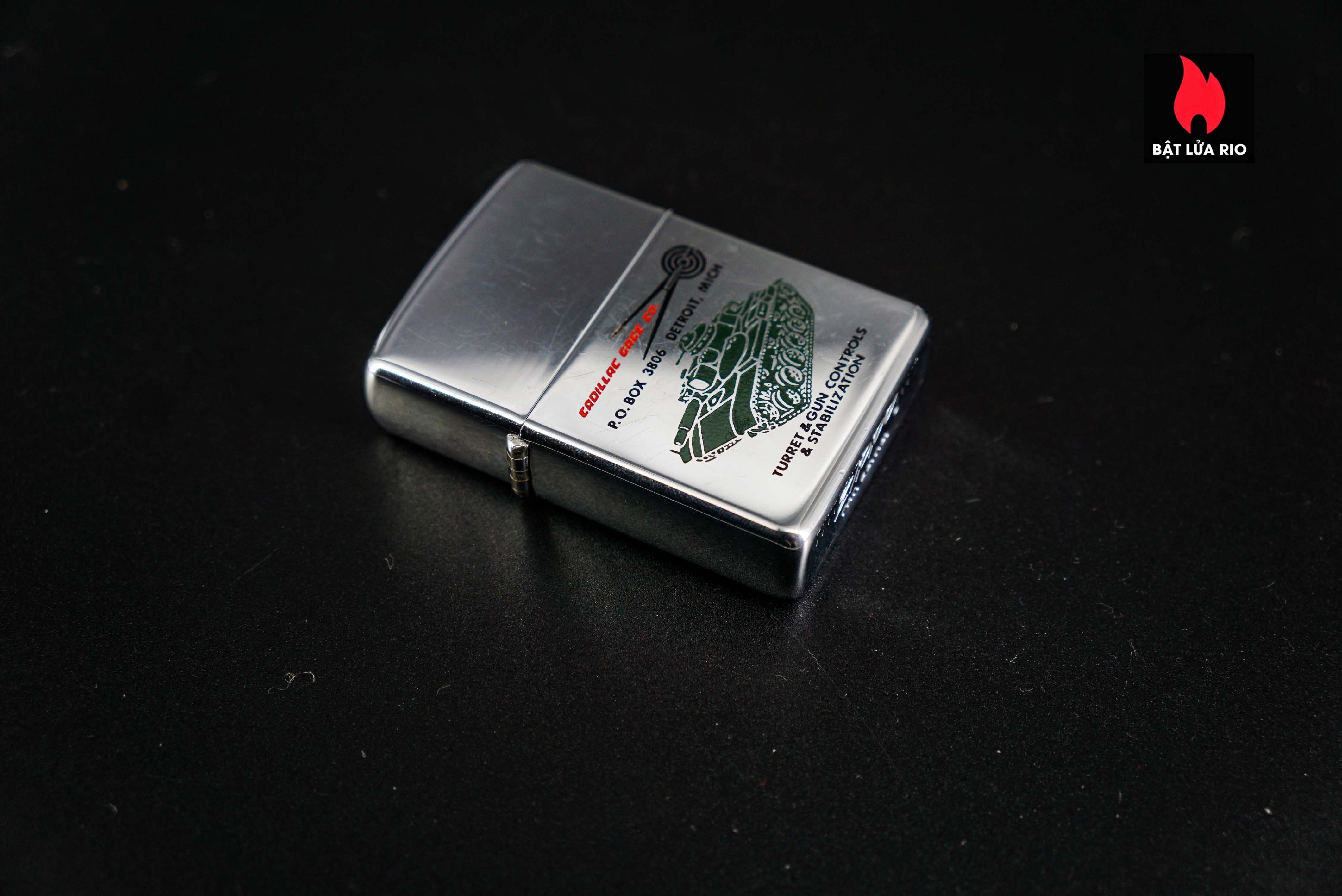 Zippo Xưa 1967 – Turret & Gun Controls & Stabilization