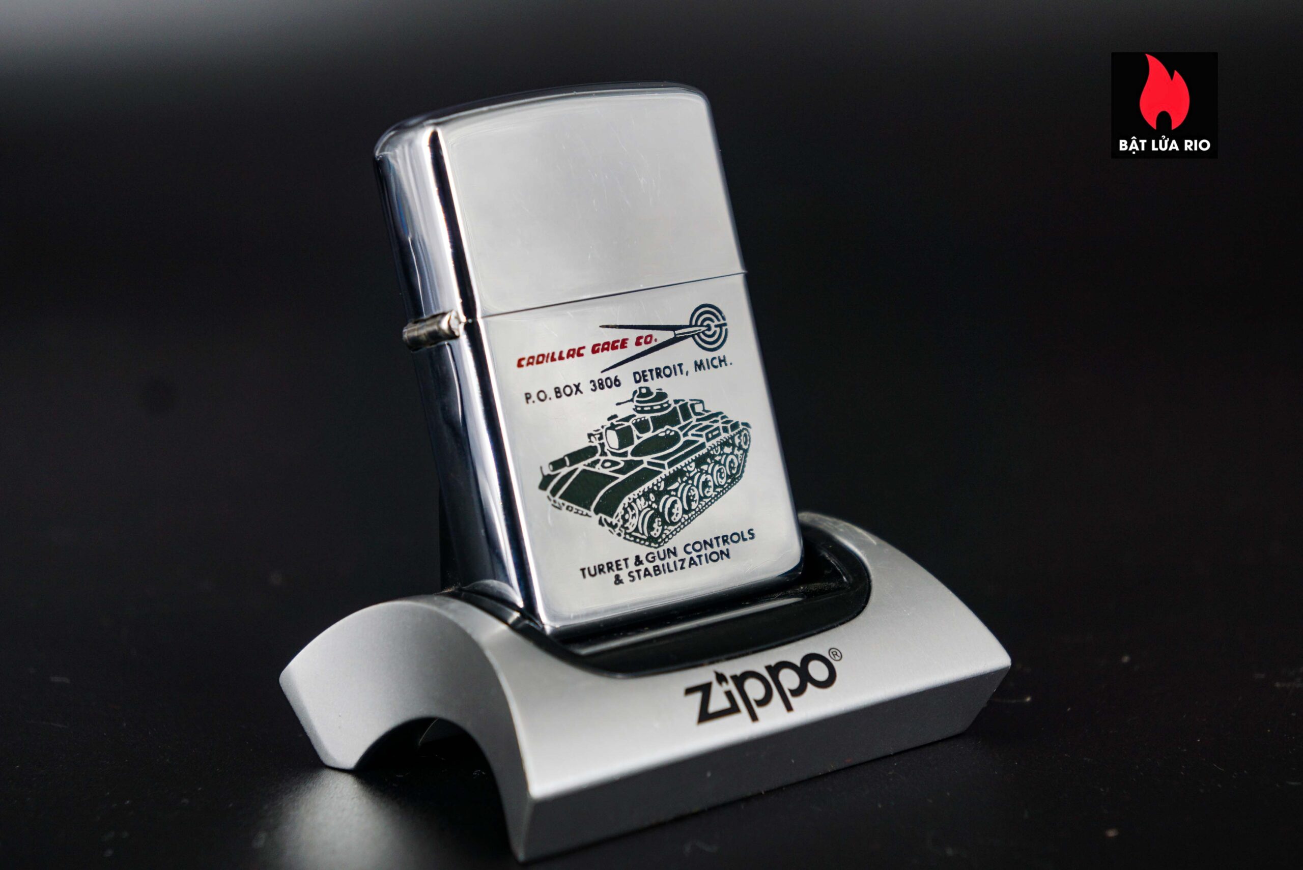 Zippo Xưa 1967 – Turret & Gun Controls & Stabilization