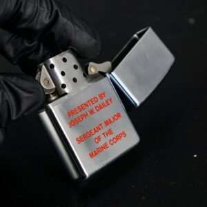 Zippo Xưa 1970 – Joseph W. Dailey – Sergeant Major Of The Marine Corps