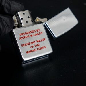 Zippo Xưa 1970 – Joseph W. Dailey – Sergeant Major Of The Marine Corps