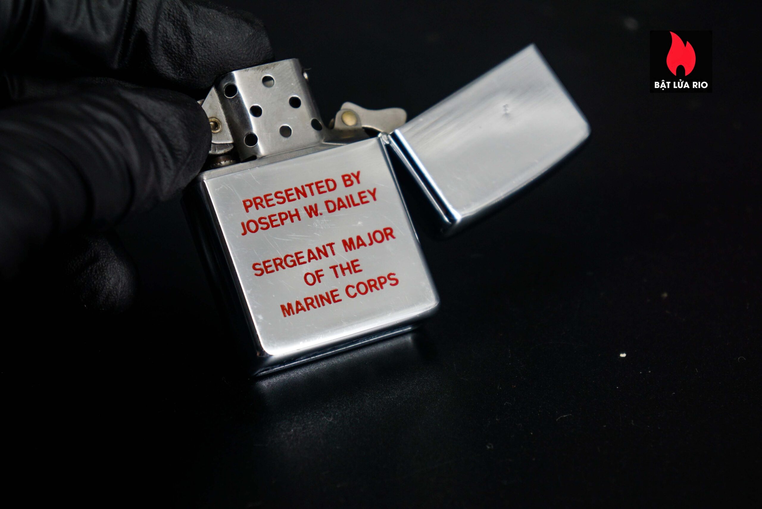 Zippo Xưa 1970 – Joseph W. Dailey – Sergeant Major Of The Marine Corps