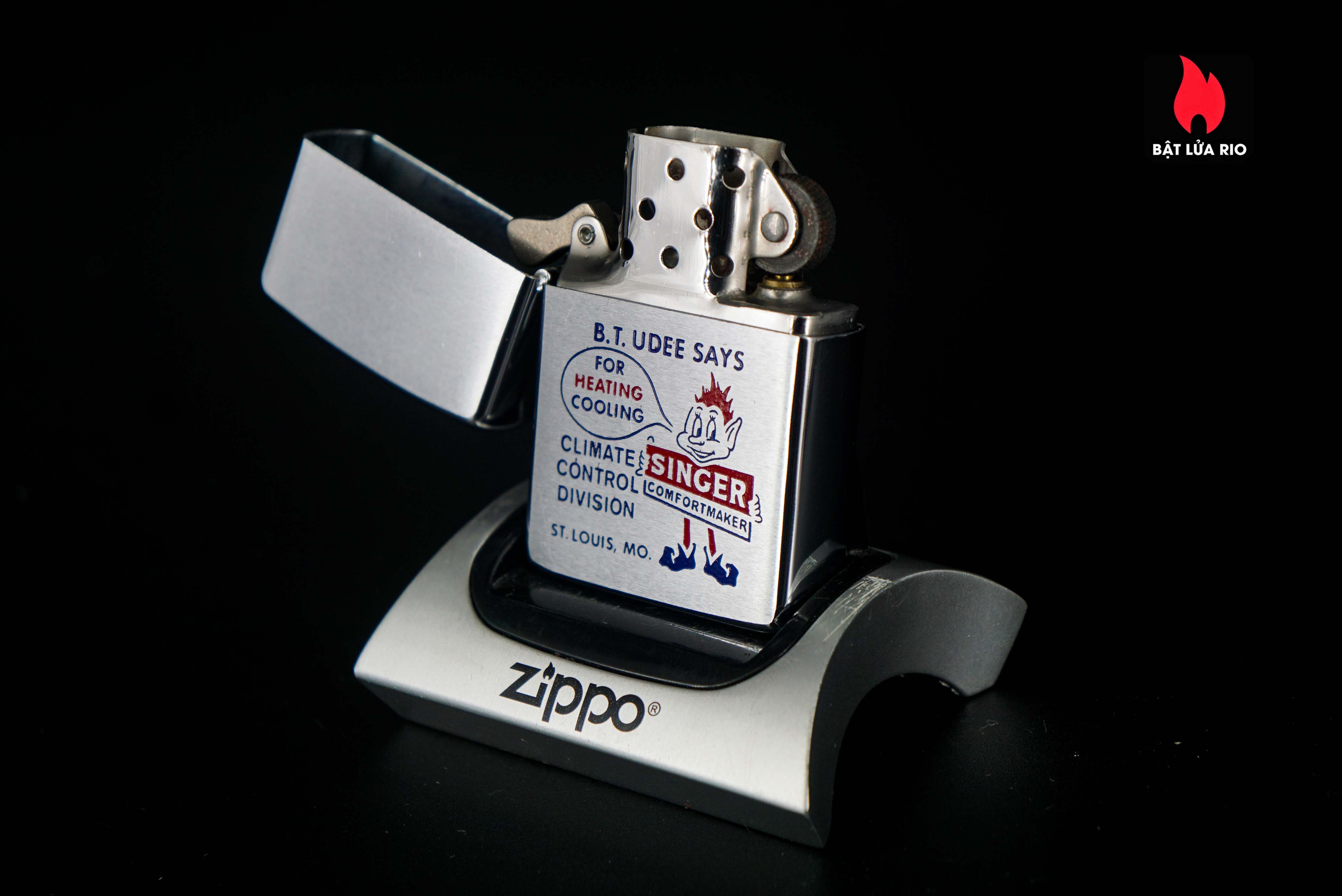 Zippo Xưa 1972 – Singer Comfortmaker
