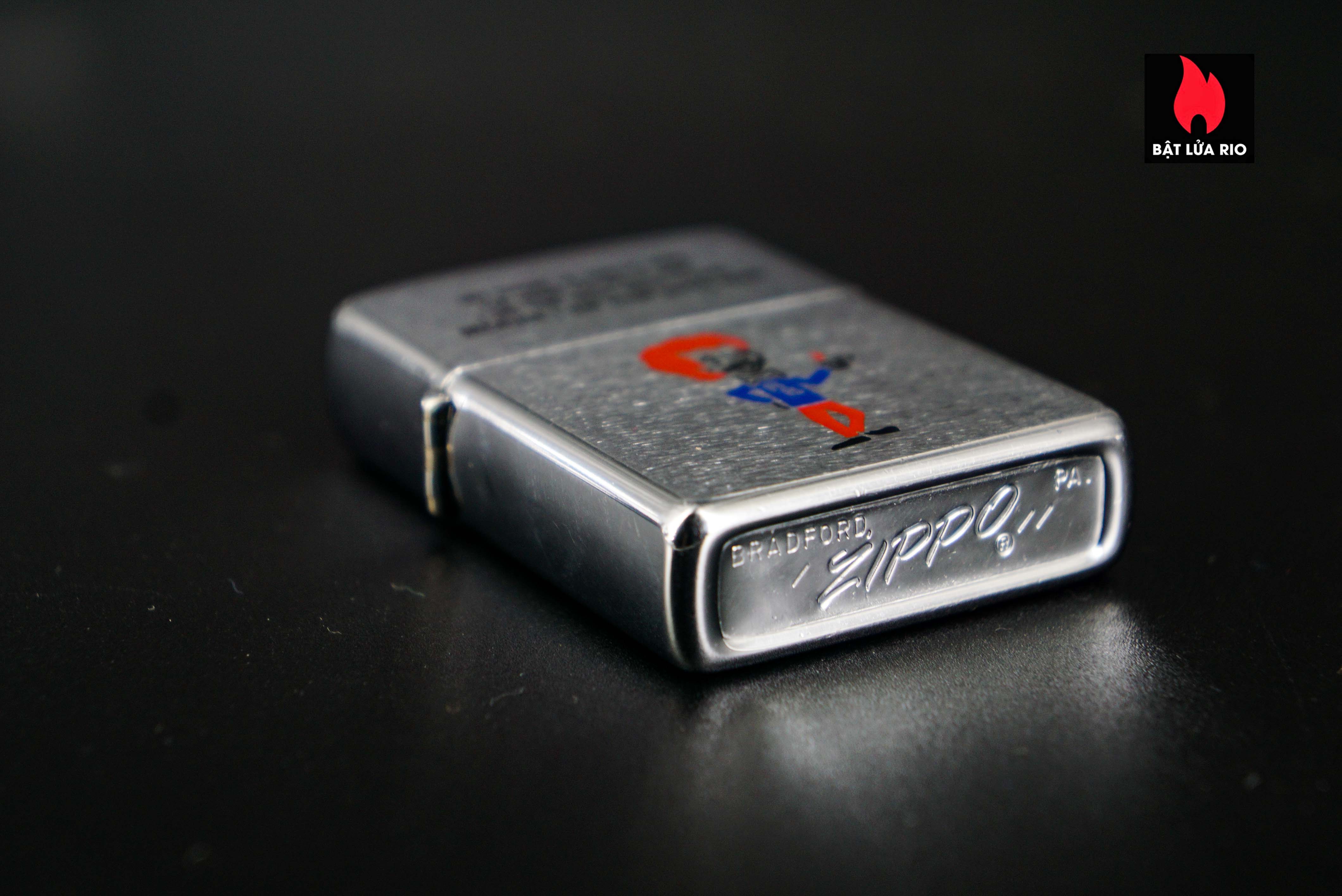Zippo Xưa 1973 – Zippo Man – Uncle BOB
