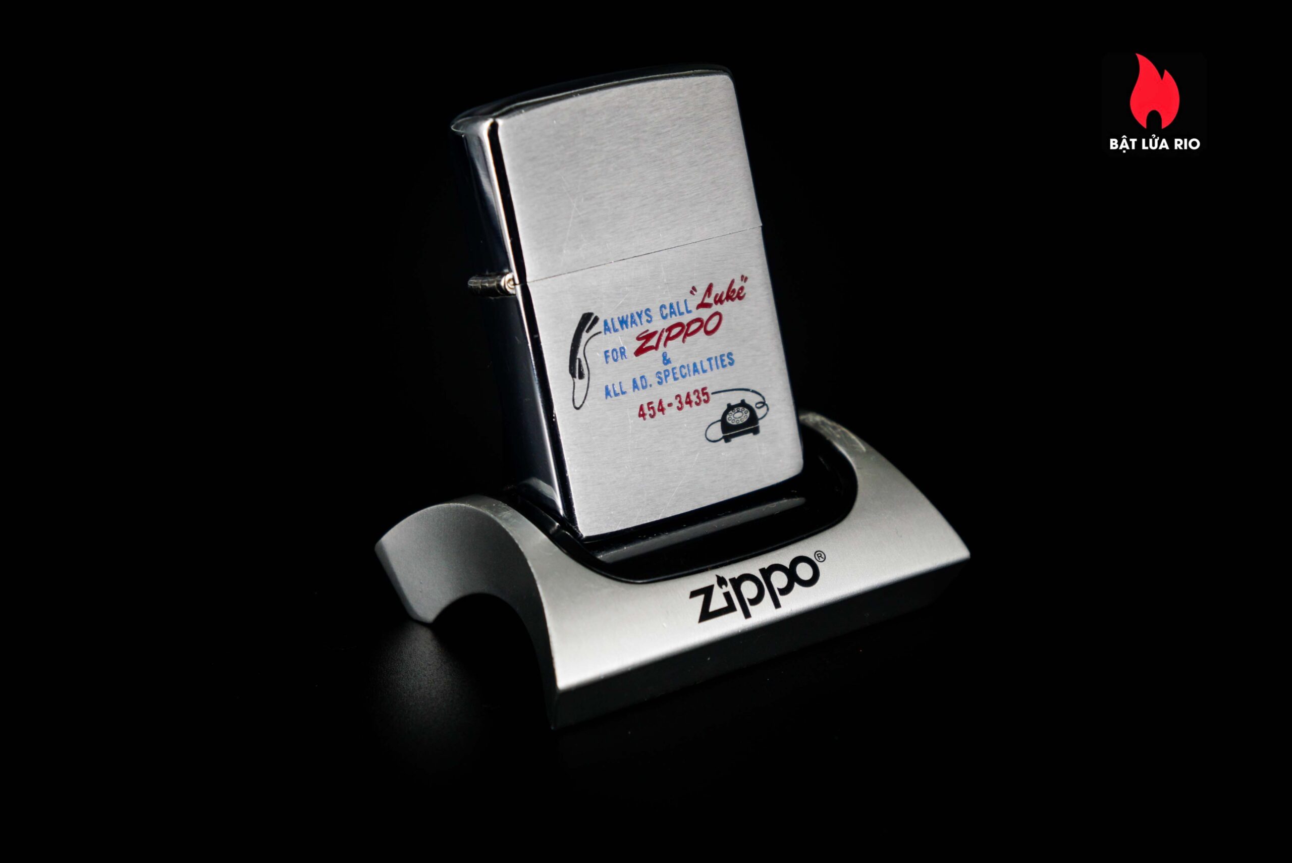 Zippo Xưa 1975 – Luke Salesman Zippo