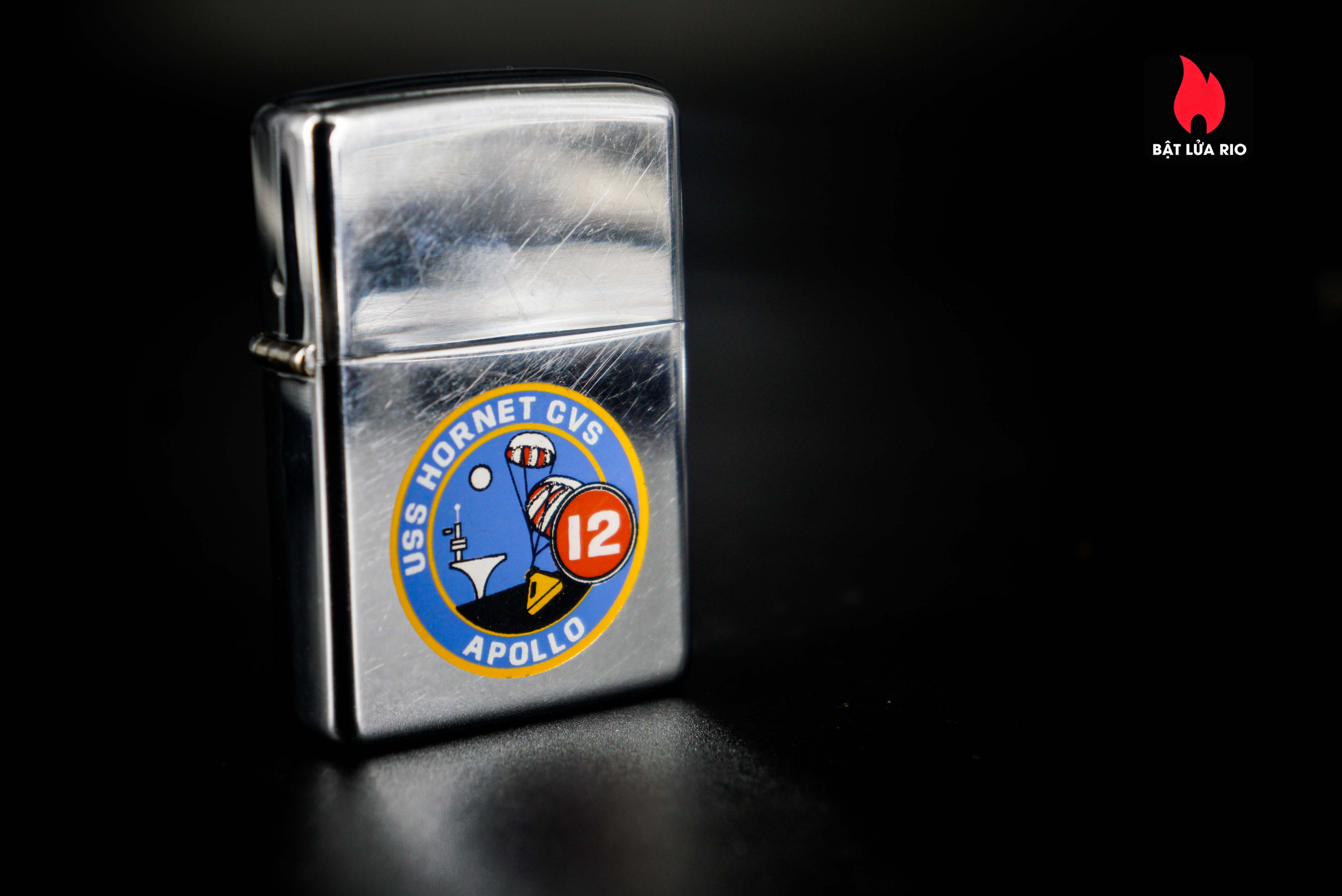 Zippo Xưa 1969 – Town & Country – Uss Hornet CVS-12 Apolo