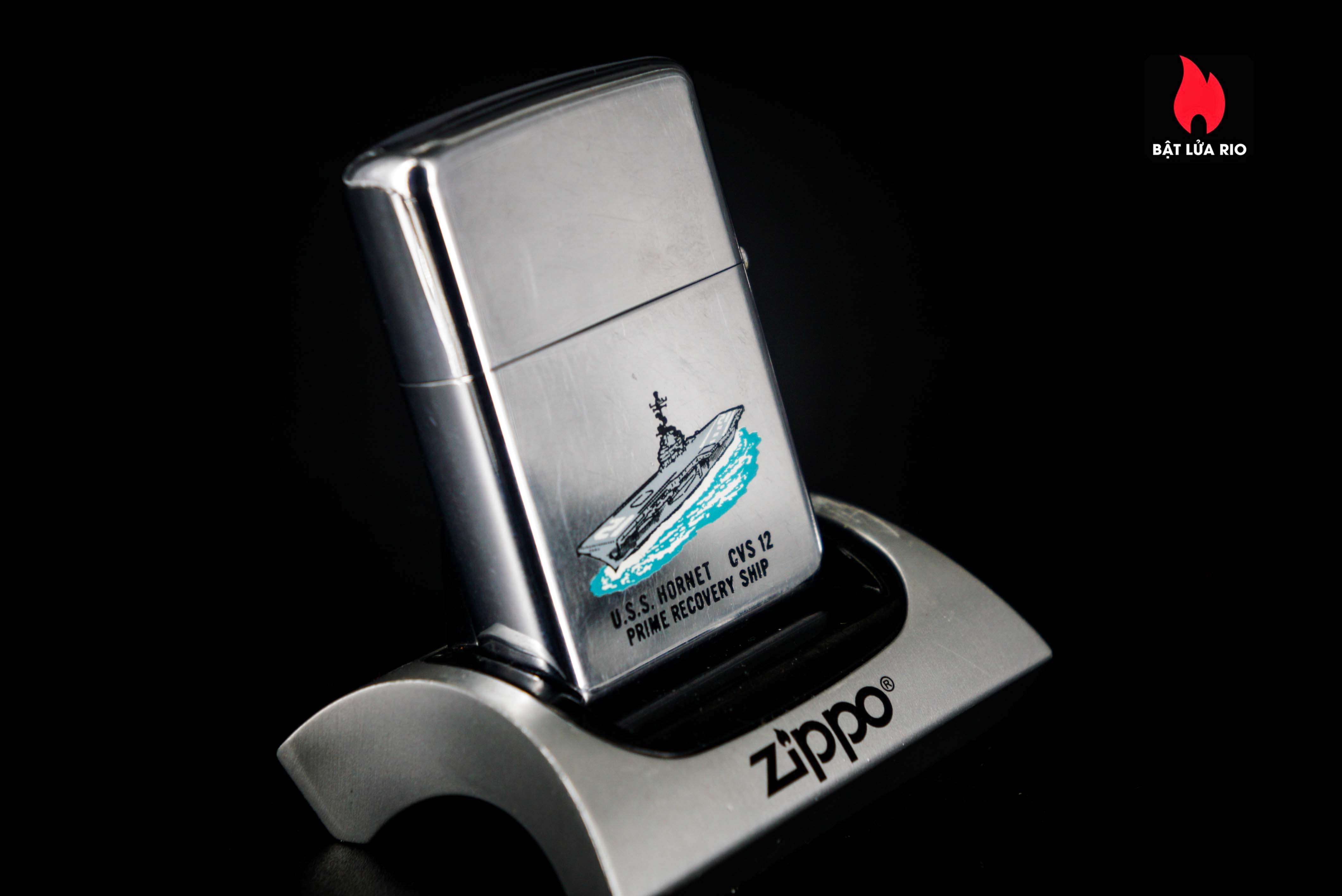 Zippo Xưa 1969 – Town & Country – Uss Hornet CVS-12 Apolo