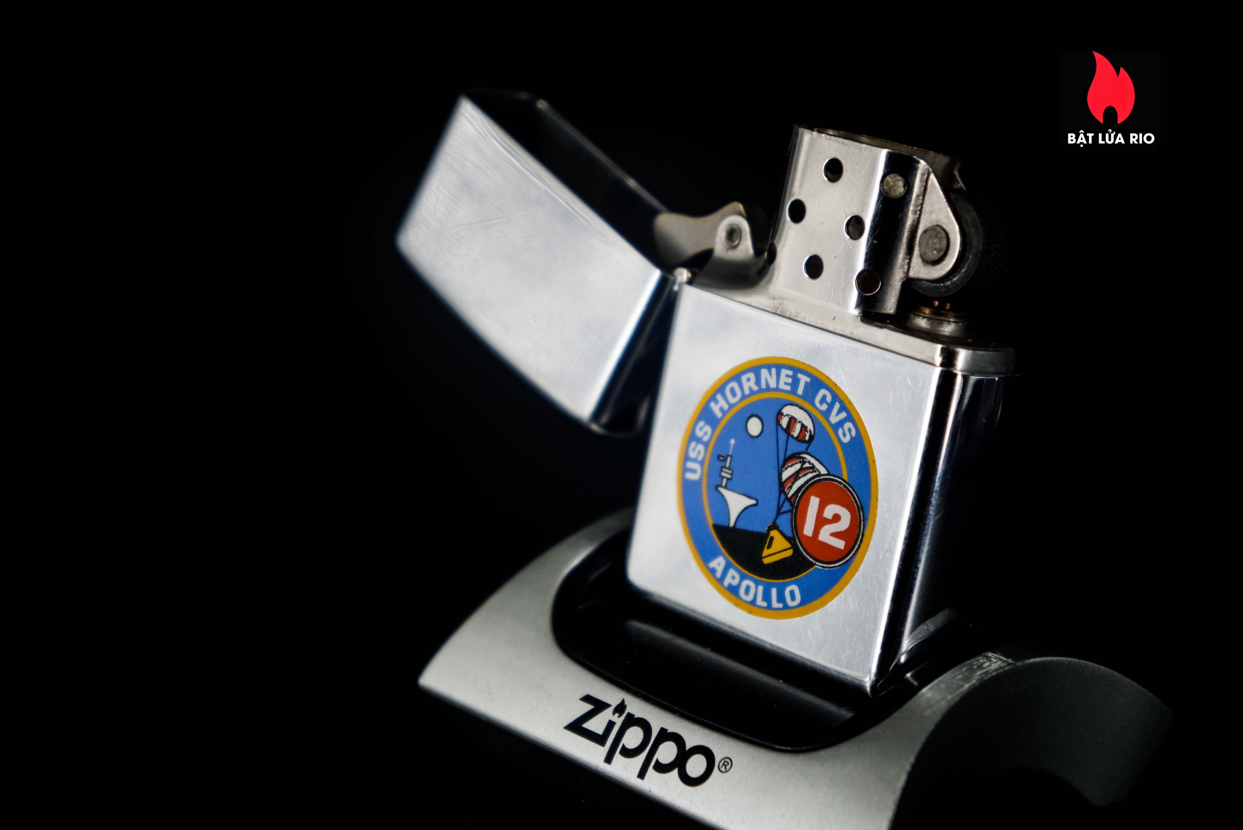 Zippo Xưa 1969 – Town & Country – Uss Hornet CVS-12 Apolo