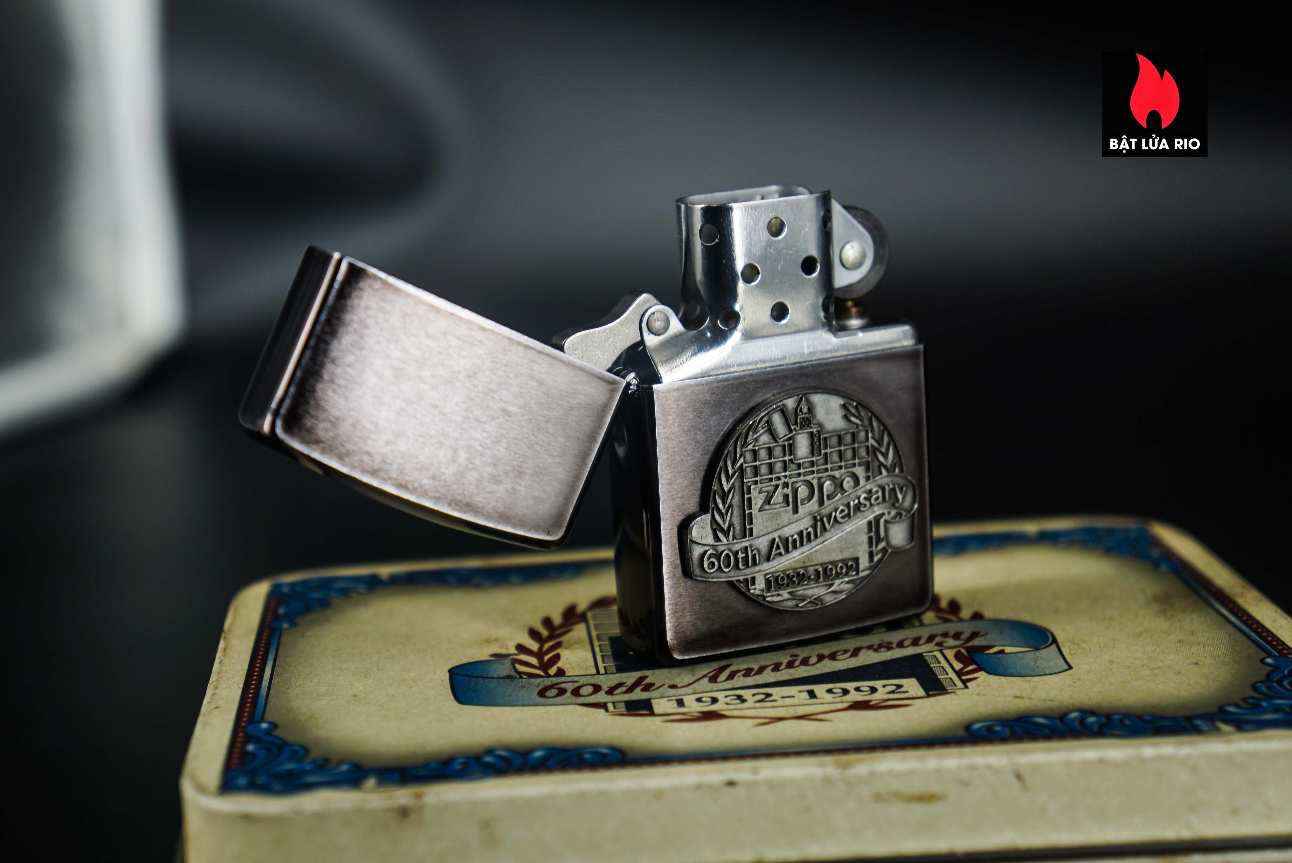 Zippo Chu niên 1932 -1992 – Midnight – 60th Anniversary Limited Edition