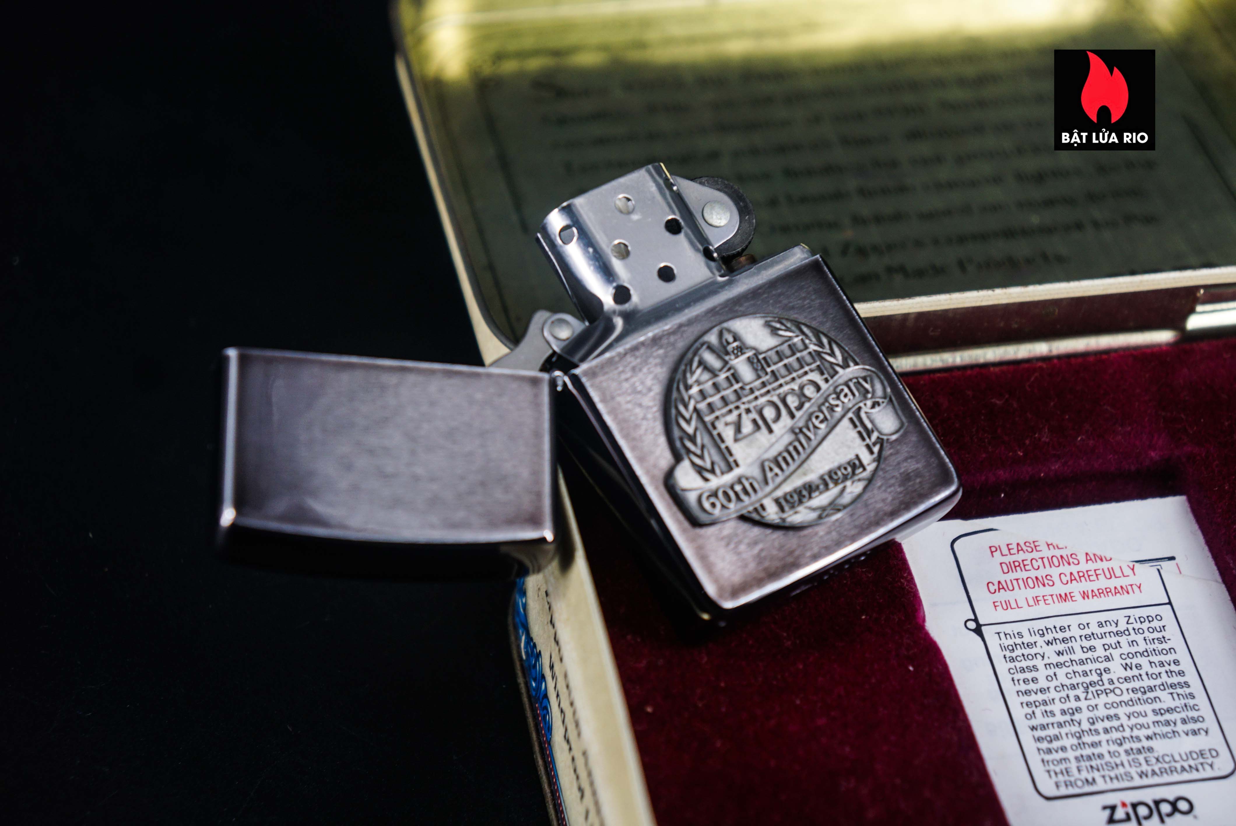 Zippo Chu niên 1932 -1992 – Midnight – 60th Anniversary Limited Edition