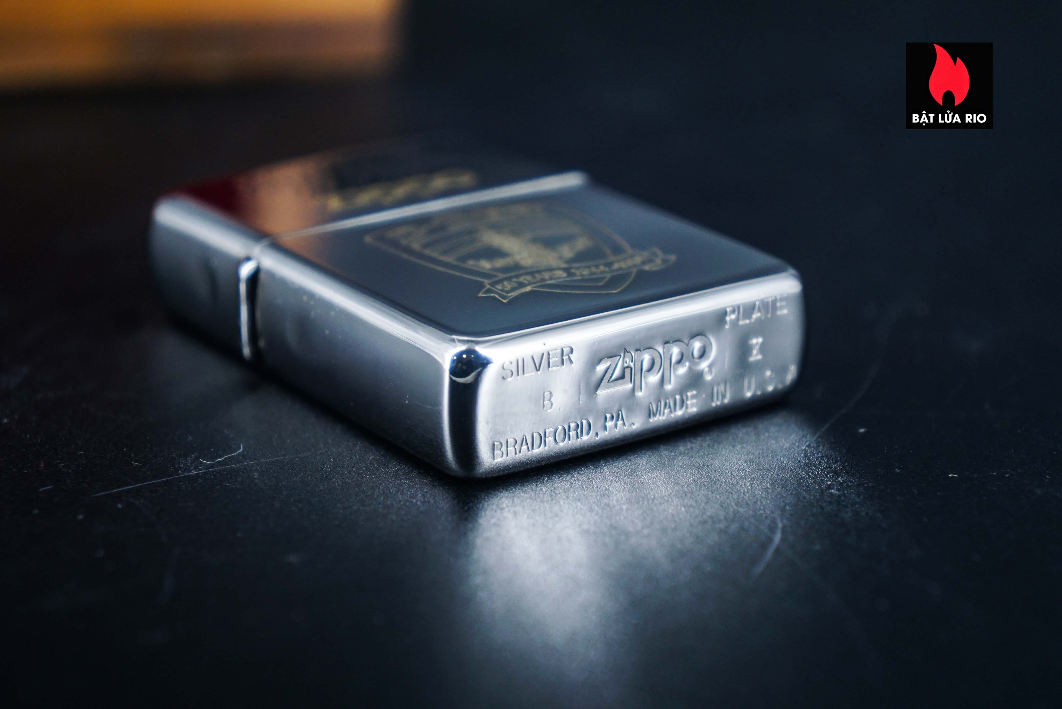 Zippo La Mã 1994 – D-Day United KingDom – Silver Plate – Limited 0151 ...
