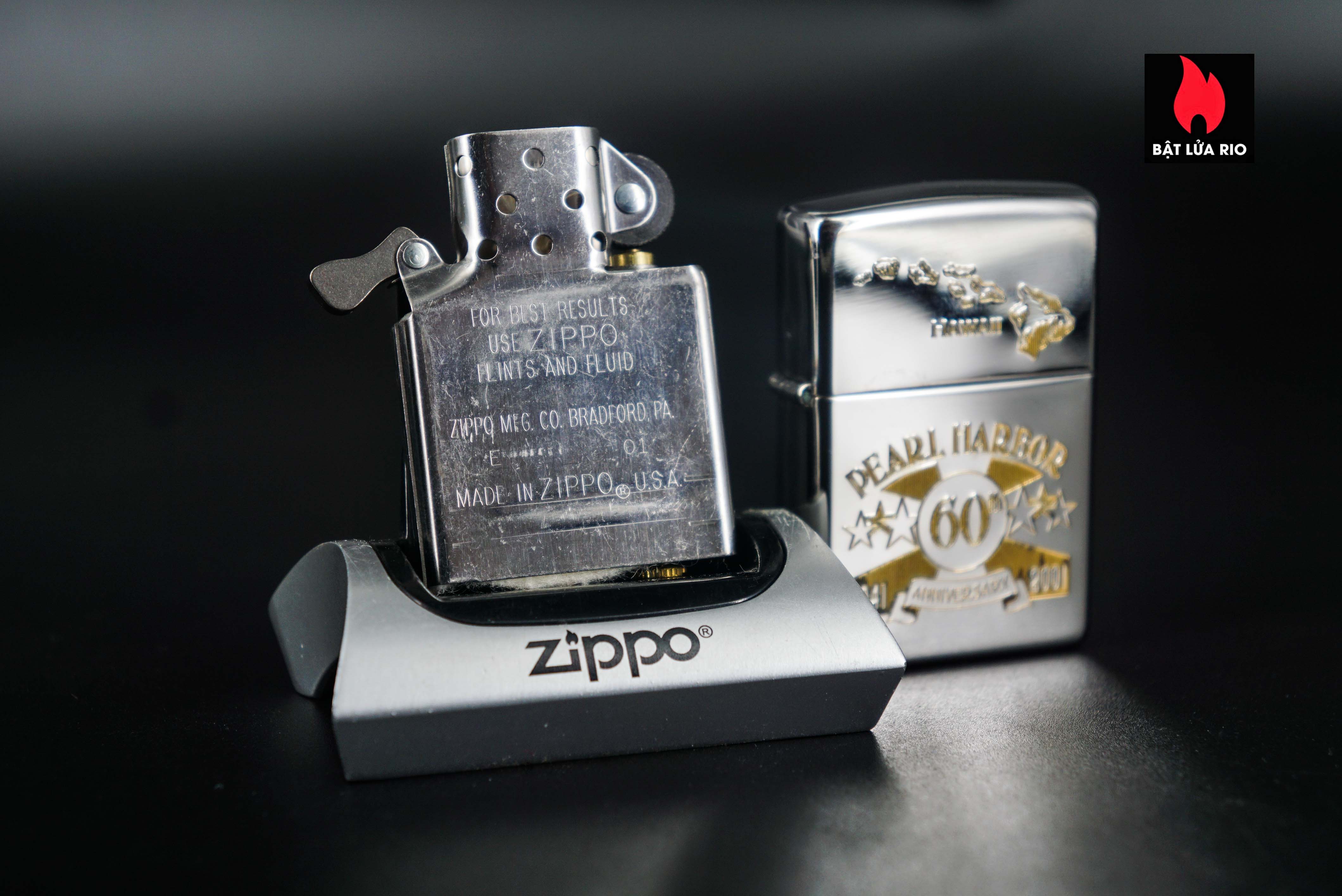 Zippo La Mã 2000 – 60th Anniversary Pearl Harbor
