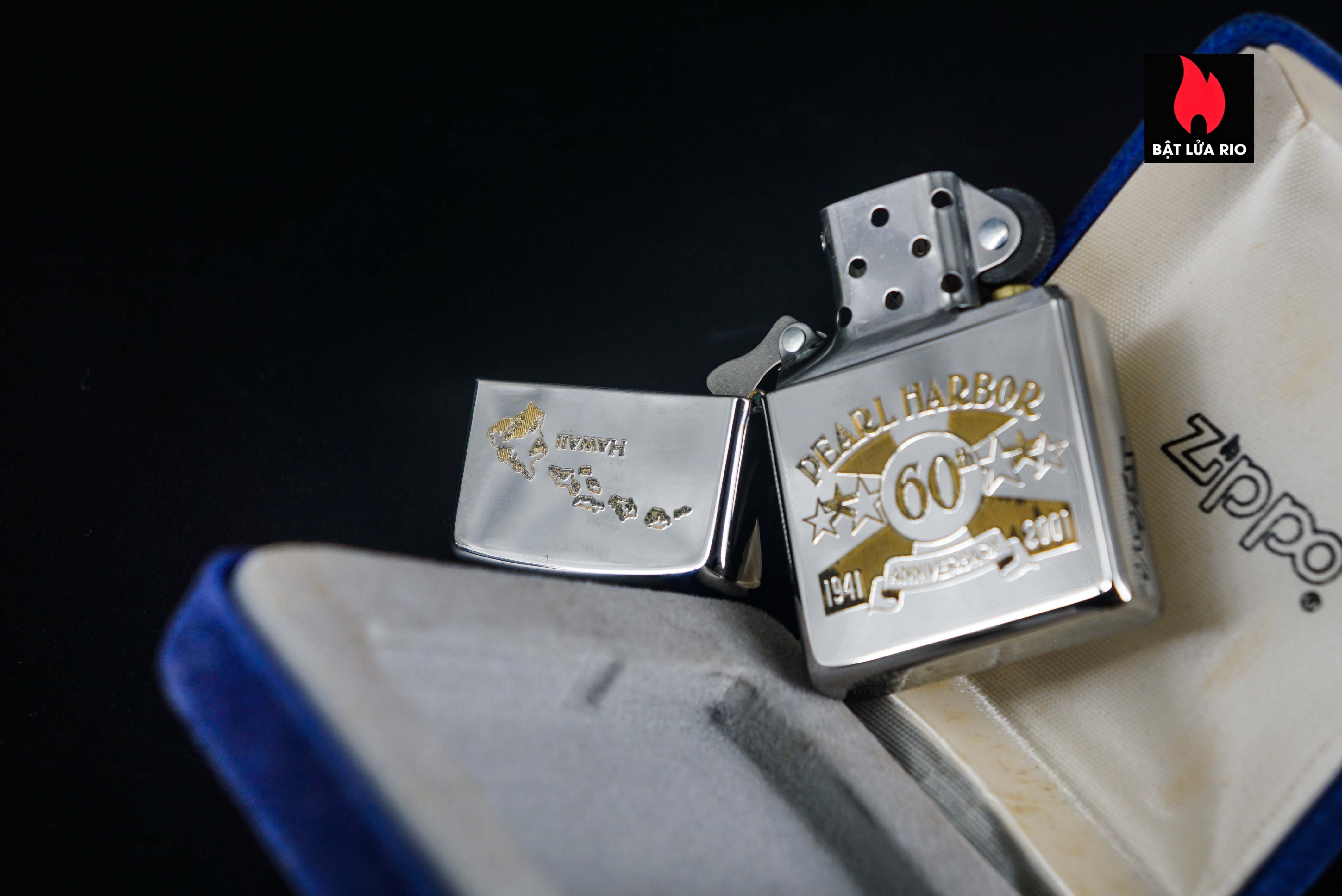 Zippo La Mã 2000 – 60th Anniversary Pearl Harbor