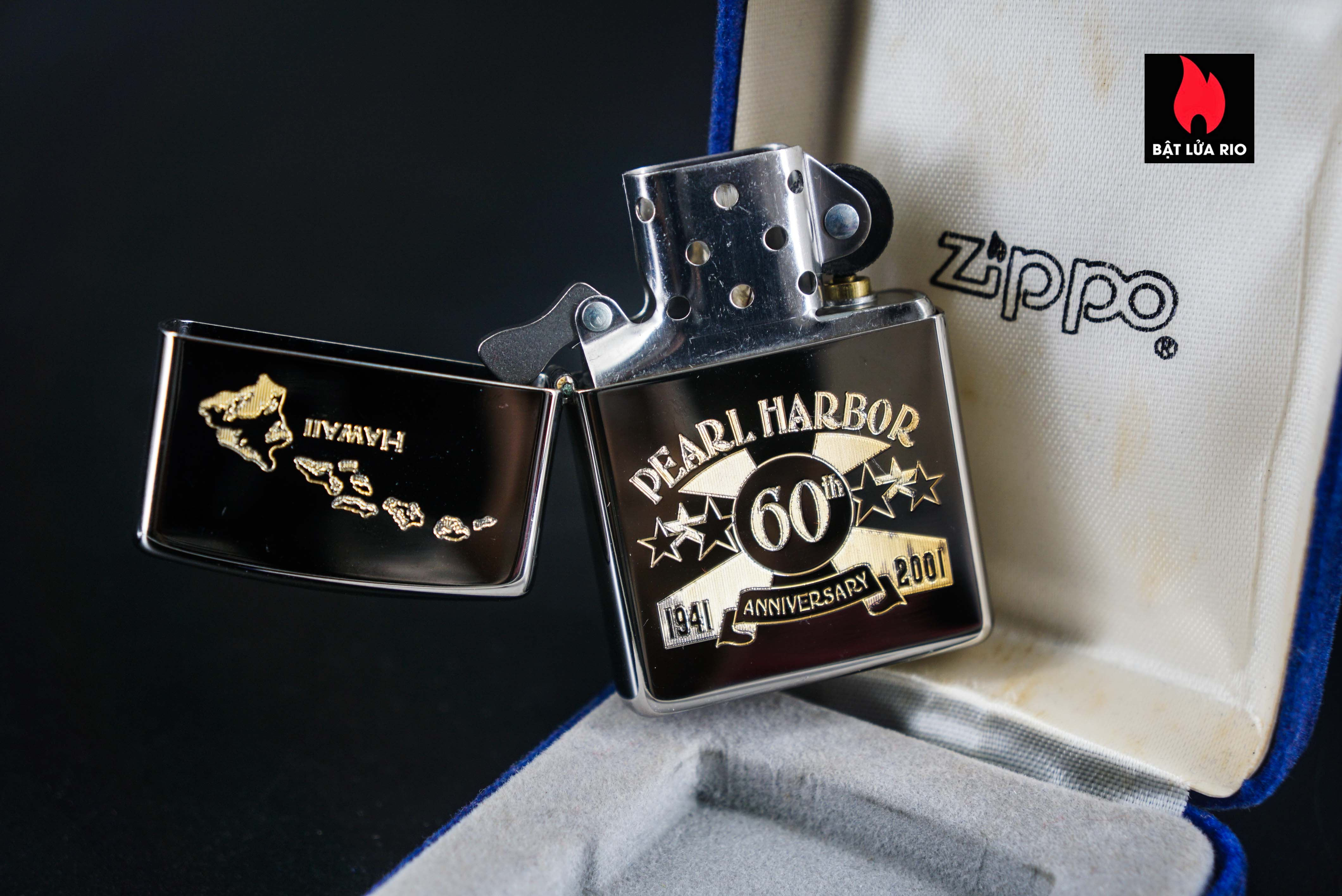 Zippo La Mã 2000 – 60th Anniversary Pearl Harbor