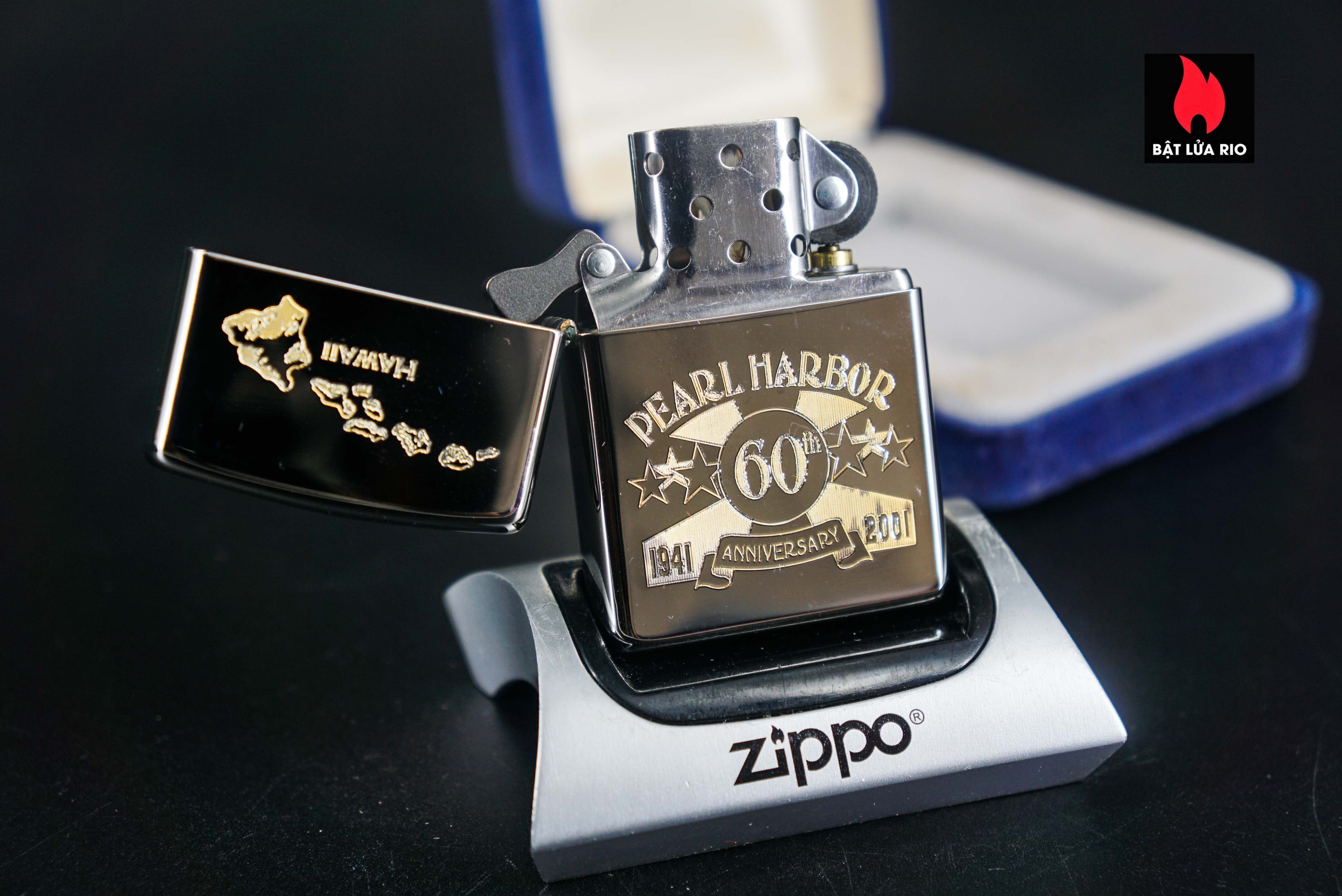 Zippo La Mã 2000 – 60th Anniversary Pearl Harbor