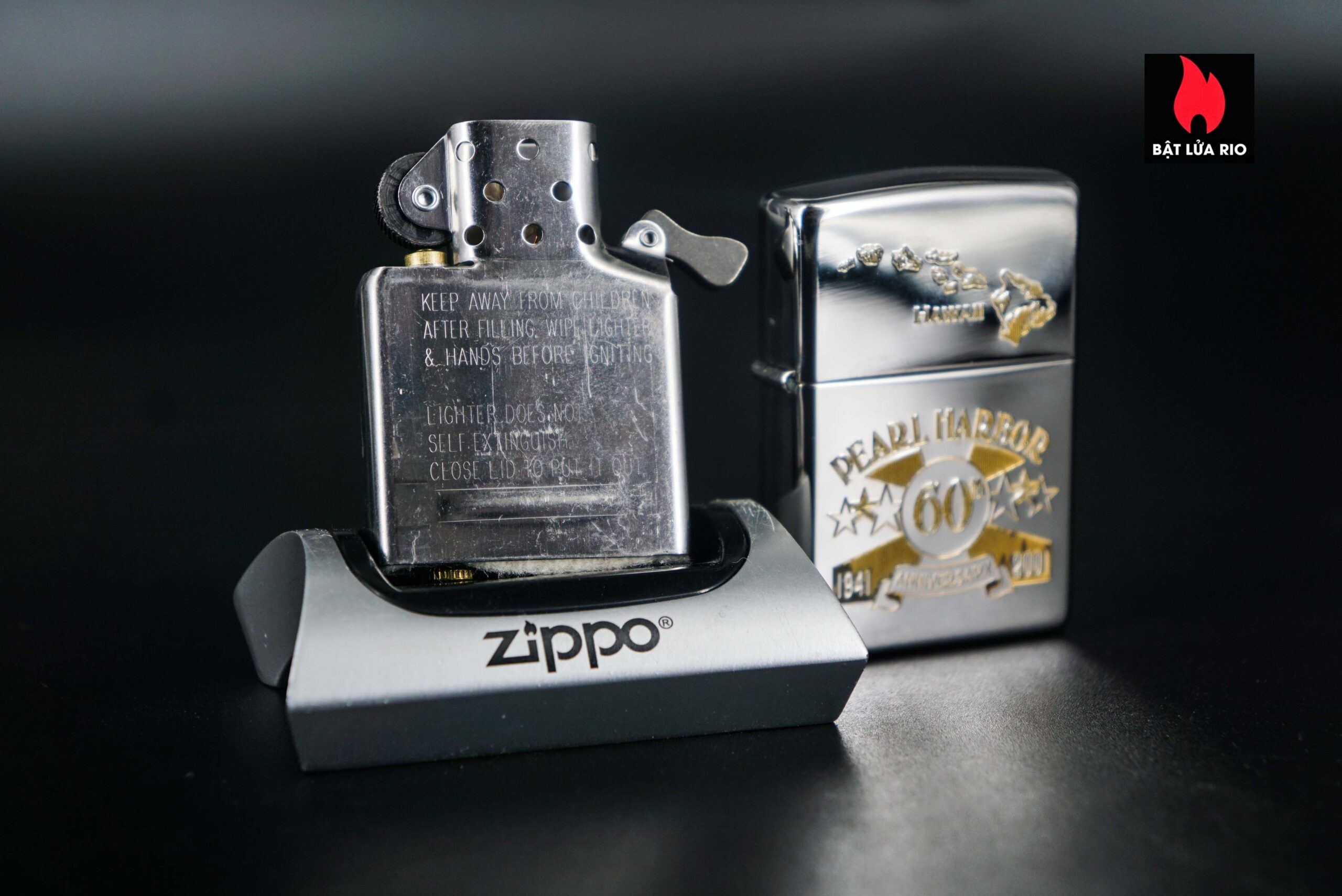 Zippo La Mã 2000 – 60th Anniversary Pearl Harbor