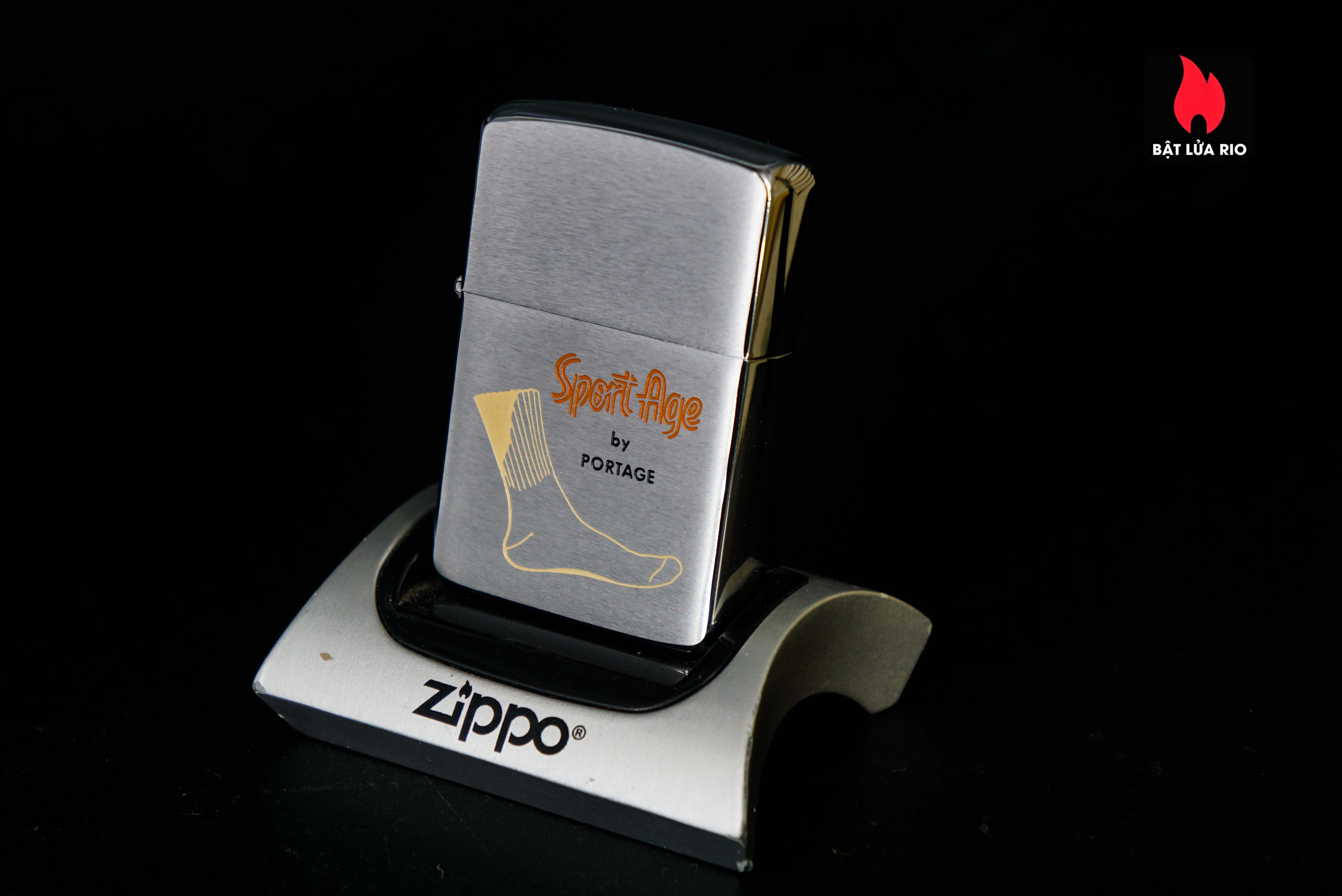 Zippo Xưa 1960 – Sport Age by Portage