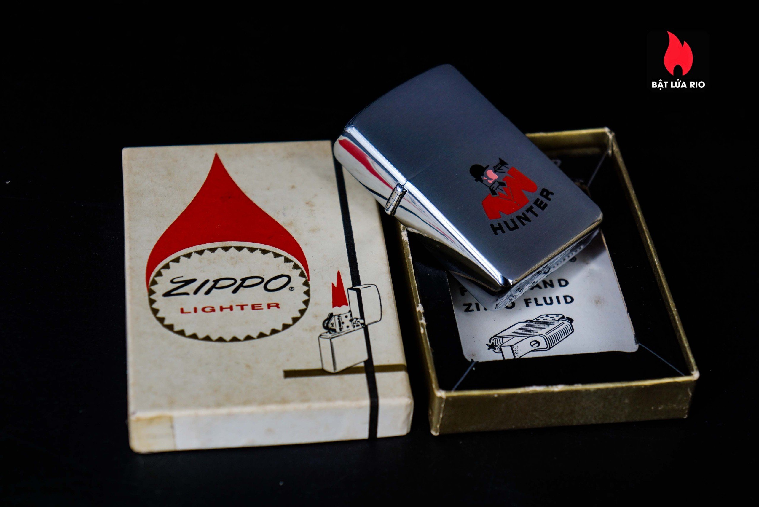 Zippo Xưa 1961 – Hunter