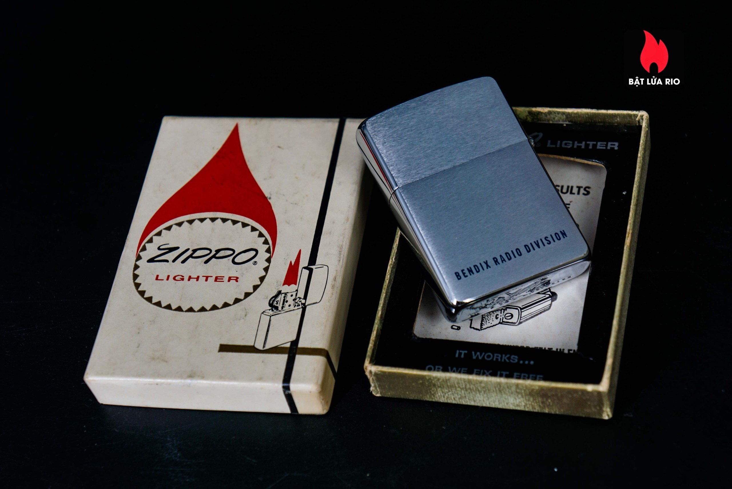 Zippo Xưa 1963 – Million-Miler Safety Award – Business Aircraft