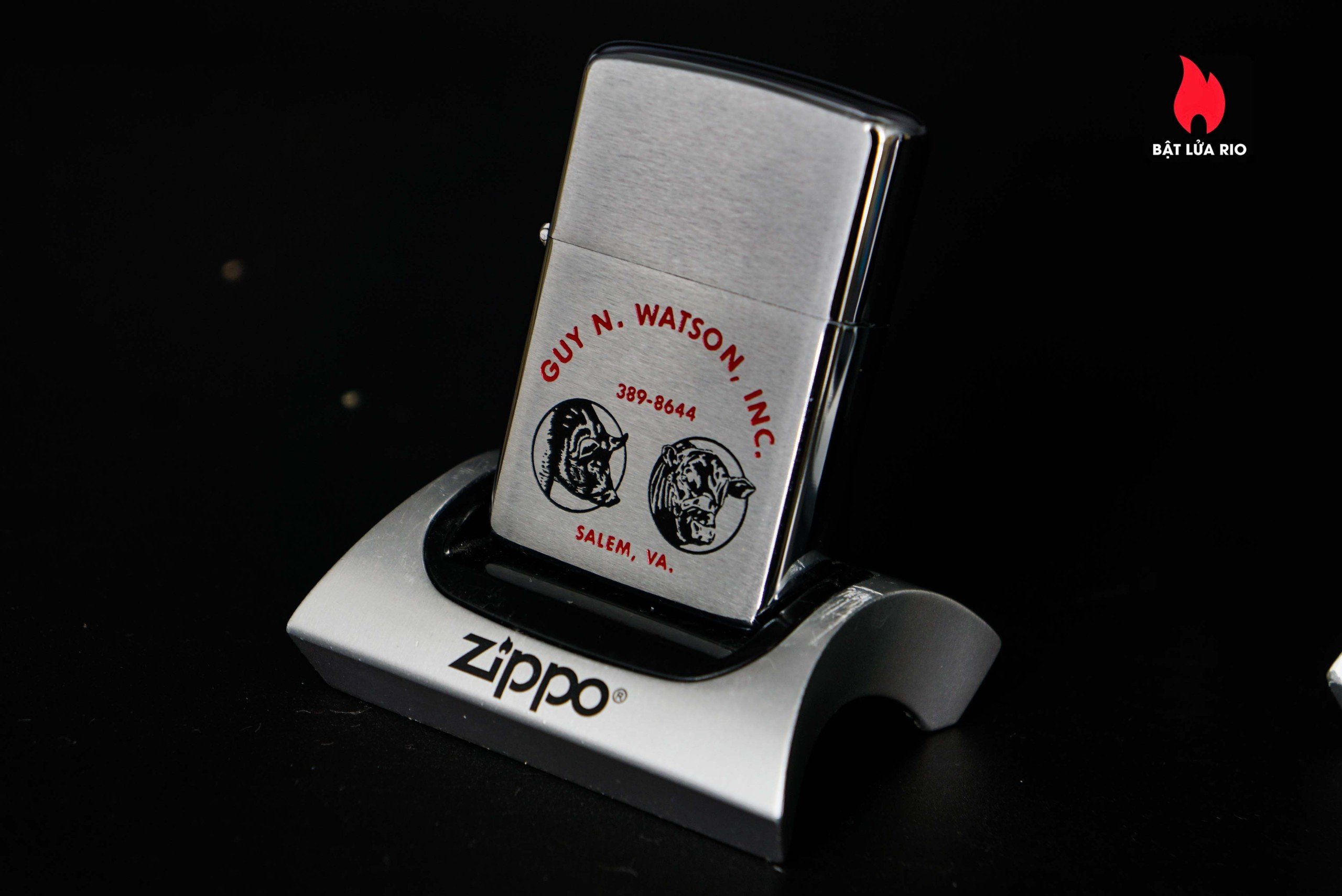 Zippo Xưa 1968 – Guy N. Watson Inc