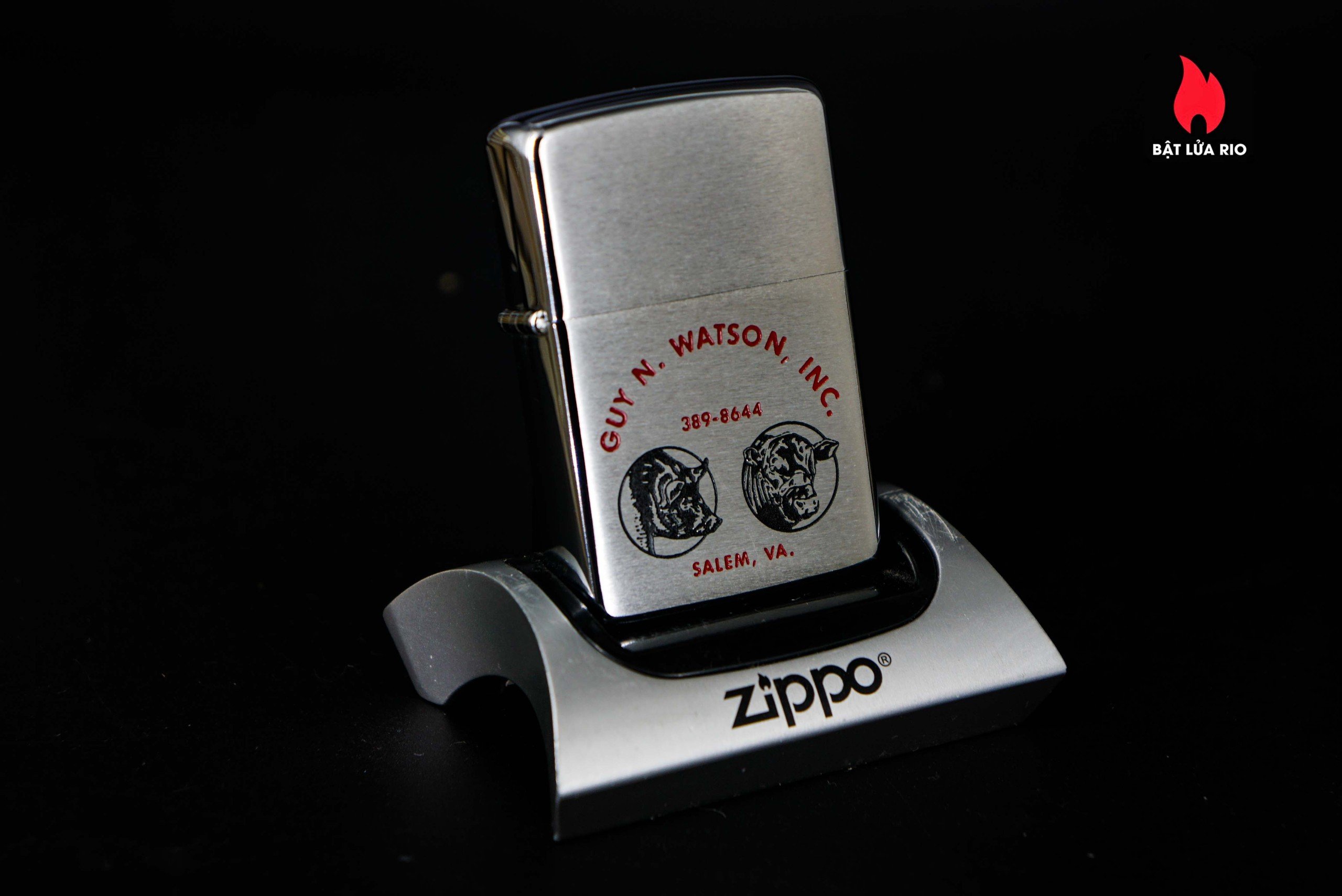 Zippo Xưa 1968 – Guy N. Watson Inc