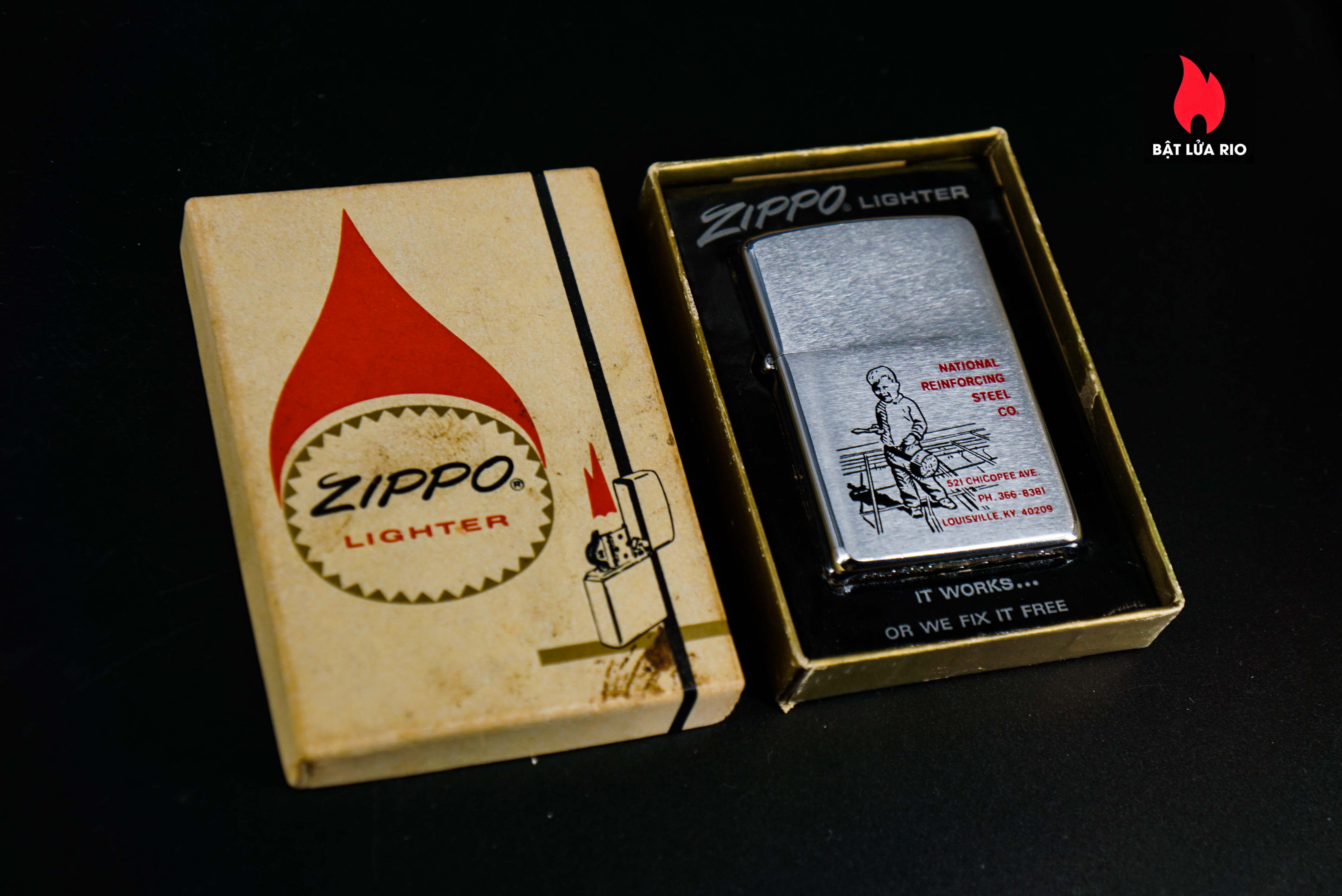 Zippo Xưa 1969 – National Reinforcing Steel