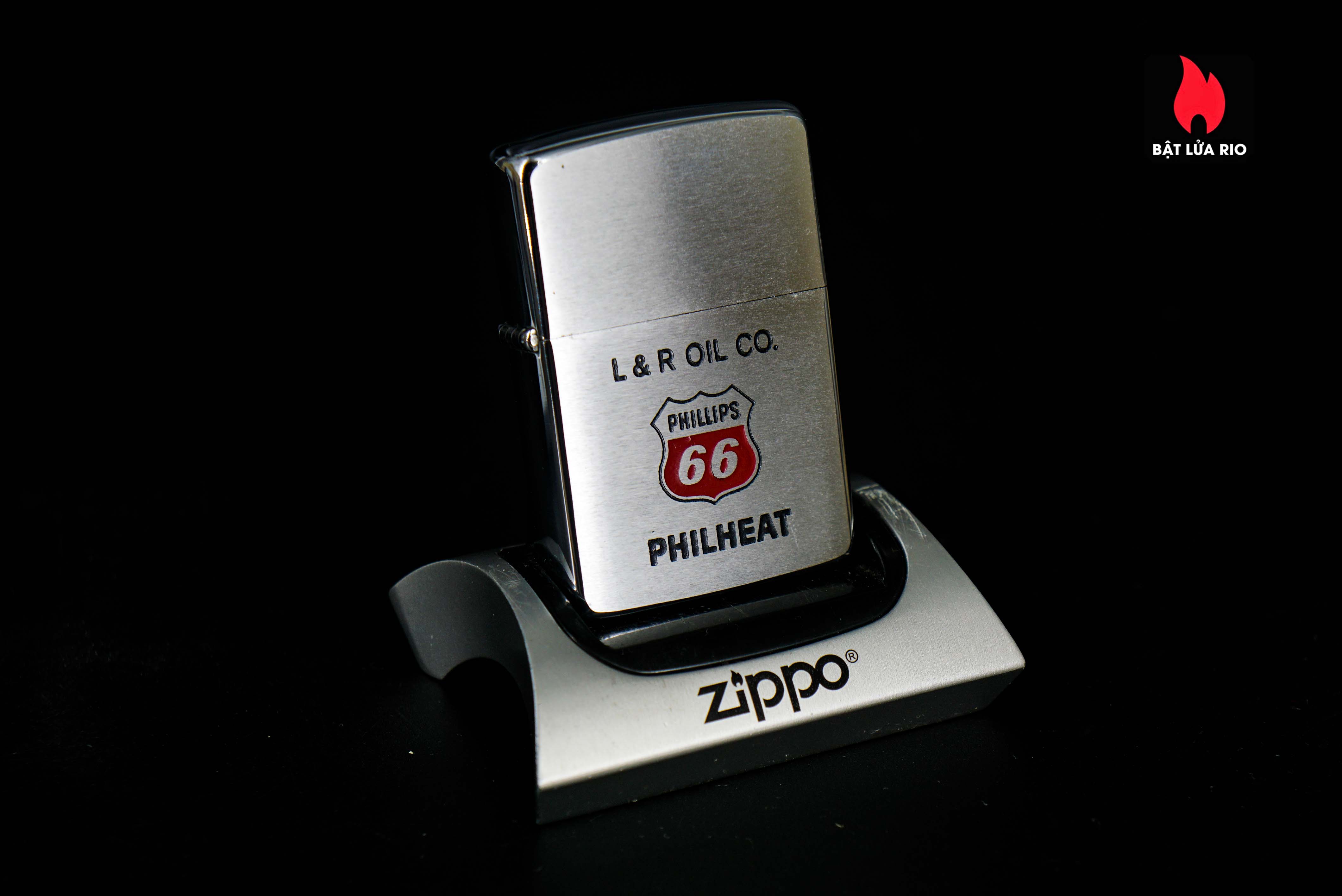 Zippo Xưa 1969 – Phillips 66 – L&R Oil