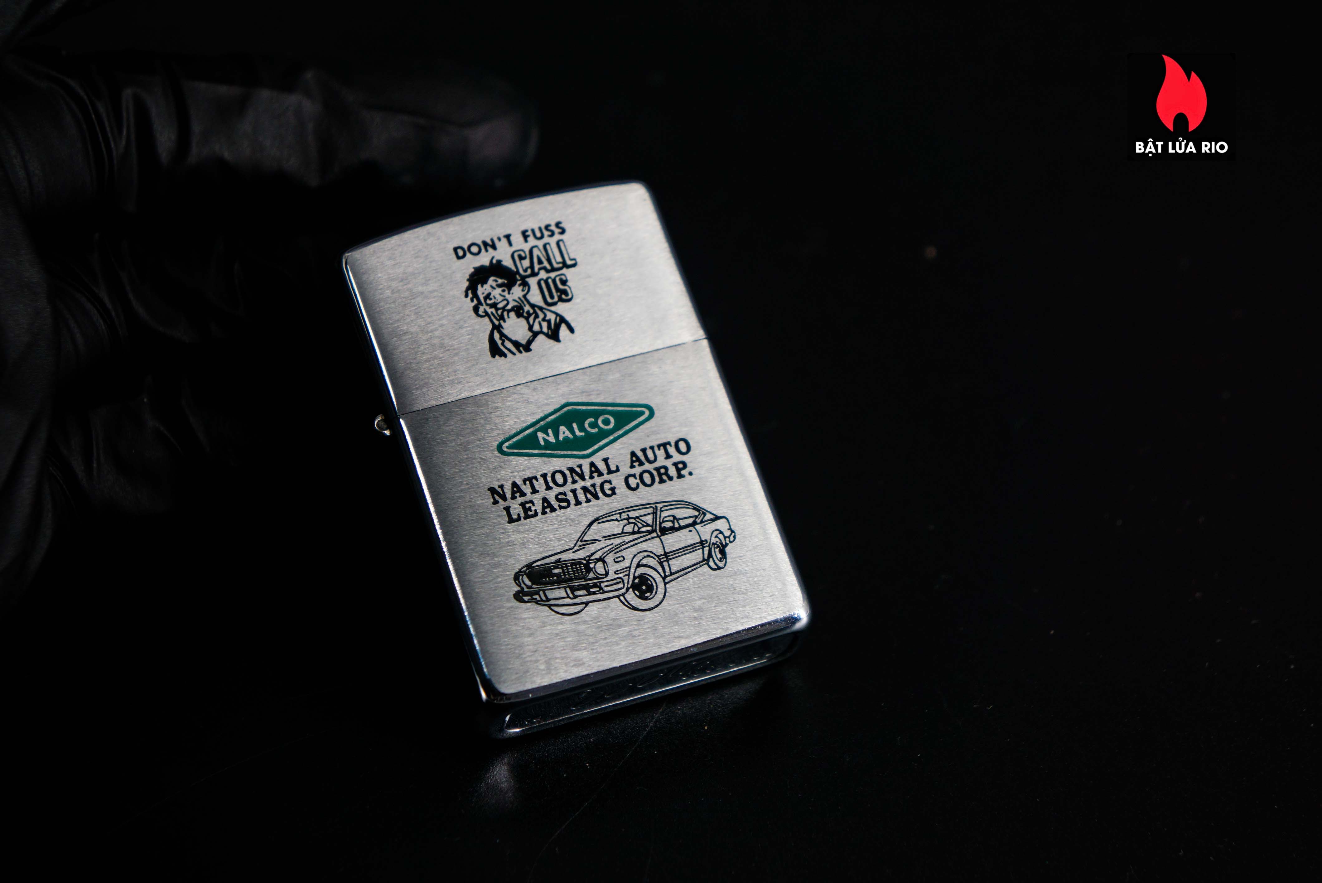 Zippo Xưa 1975 – Nalco – National Auto Leasing Corp