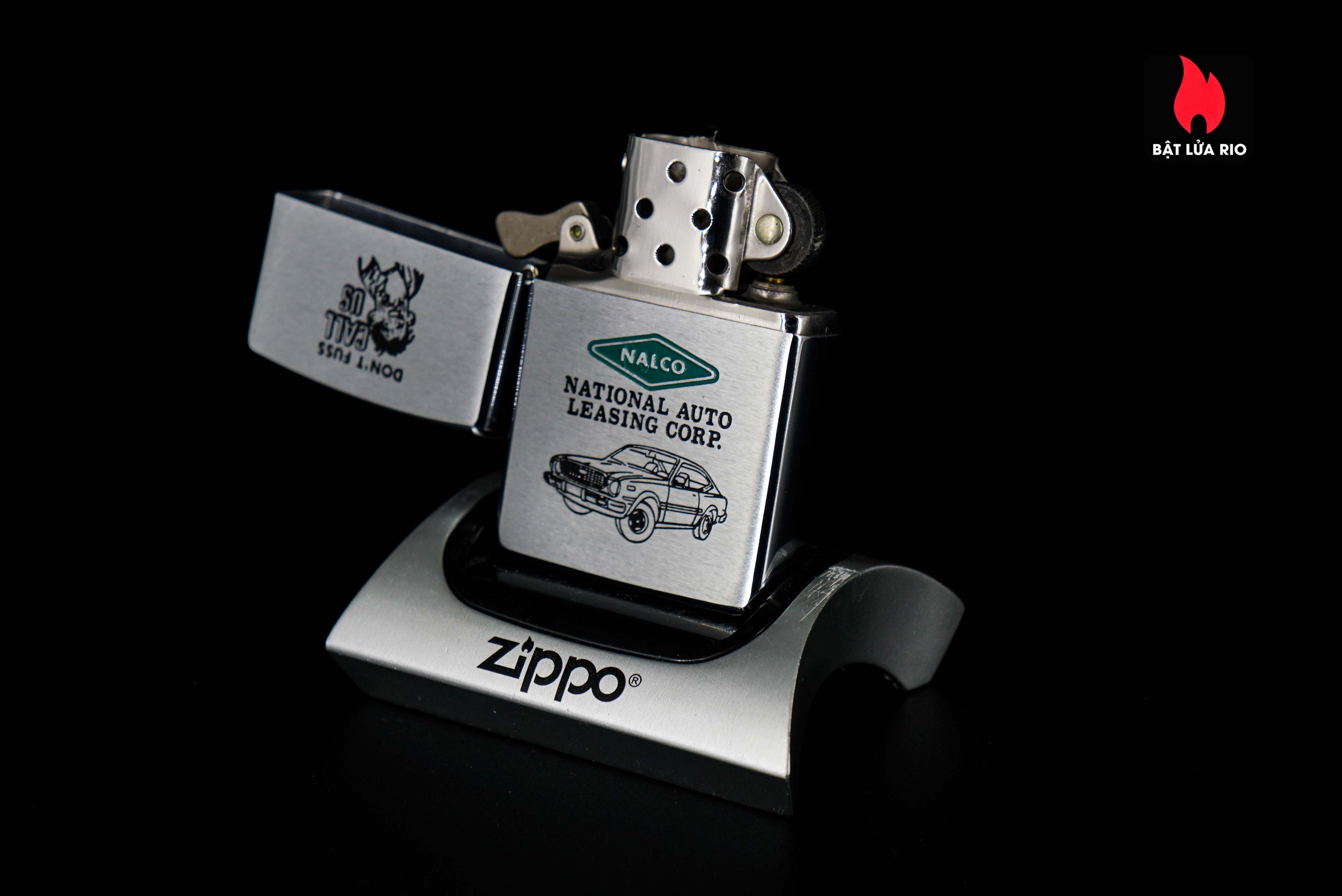 Zippo Xưa 1975 – Nalco – National Auto Leasing Corp