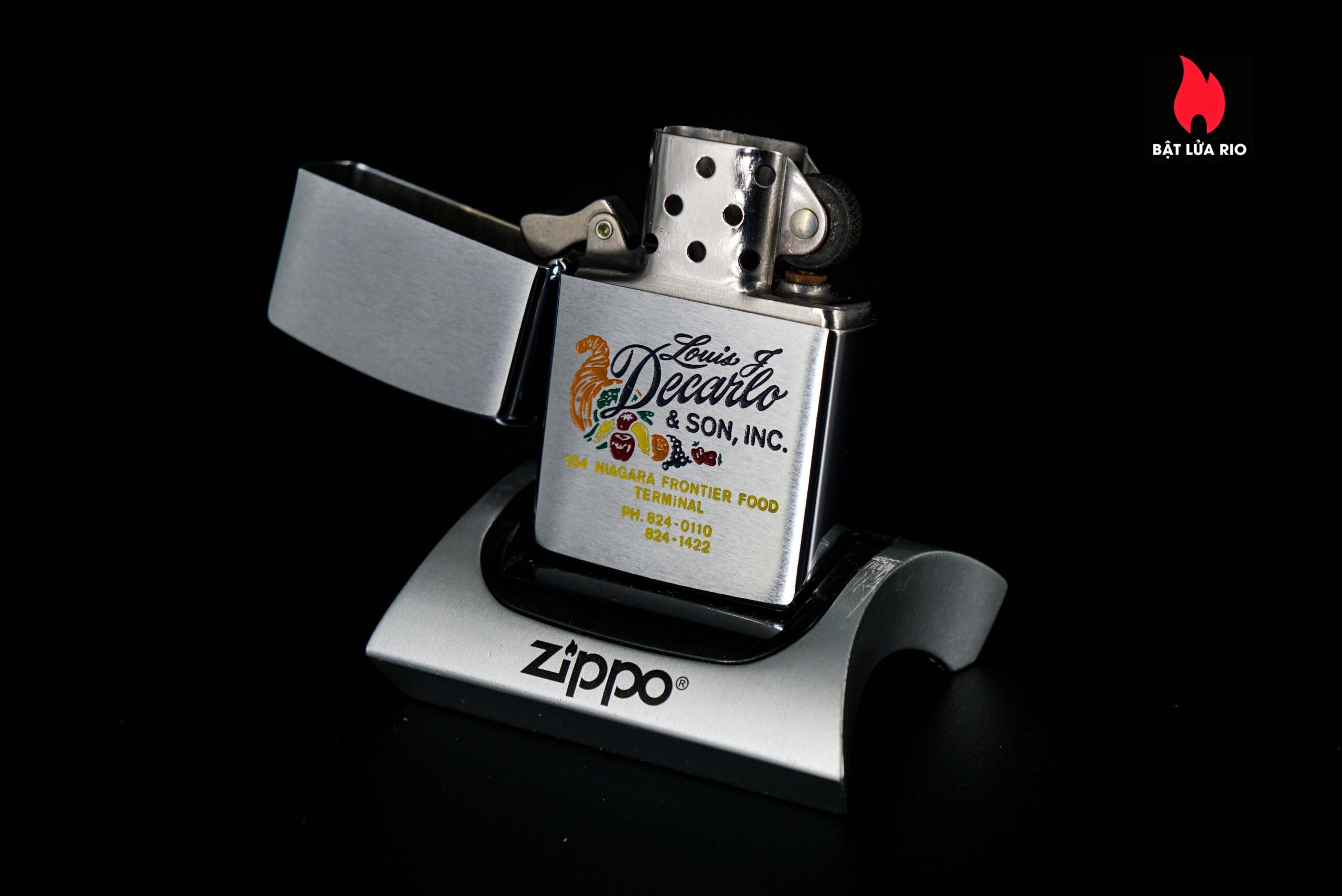 Zippo Xưa 1978 – Louis J Decarlo& Son