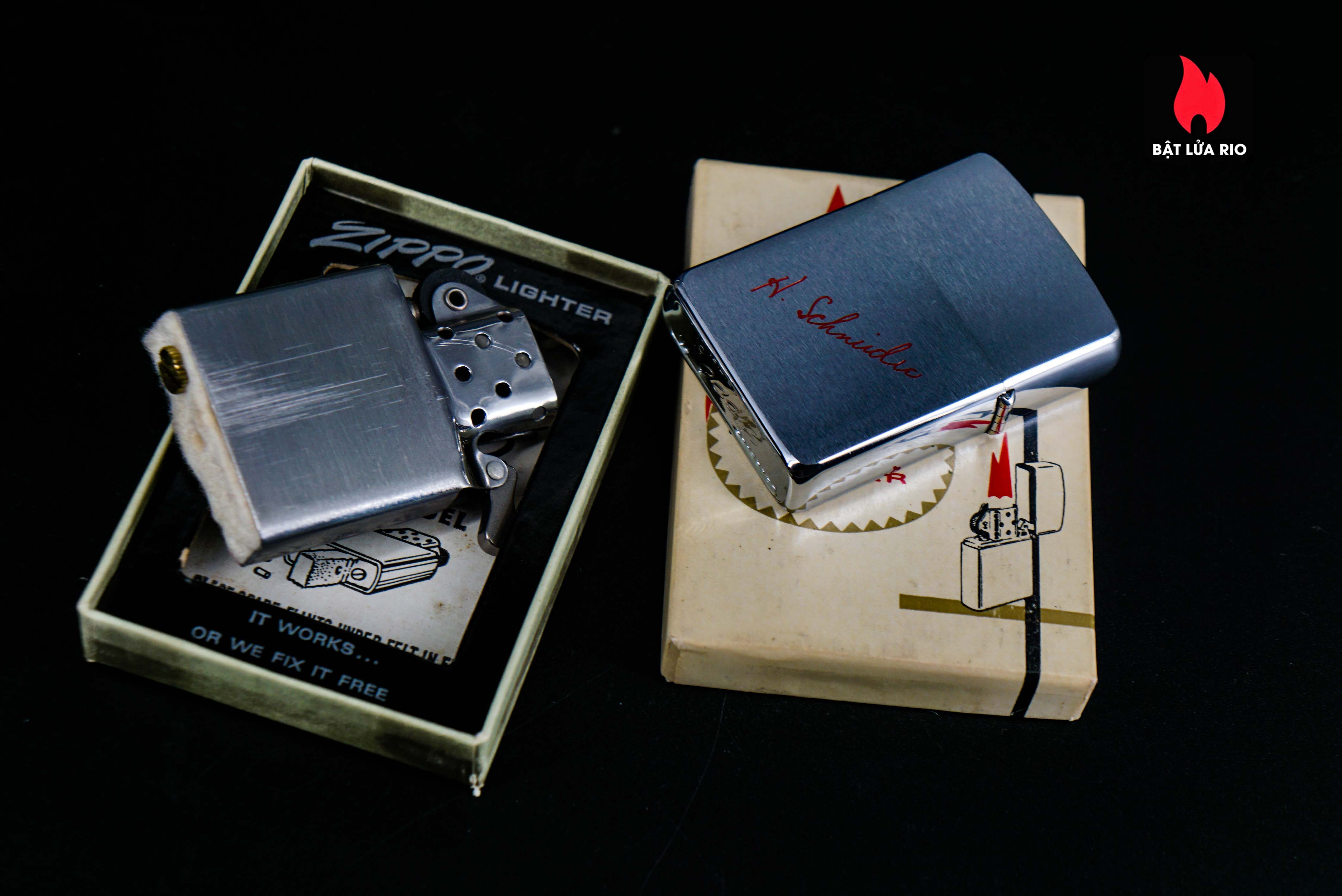 Zippo Xưa 1961 – National Red Stamp