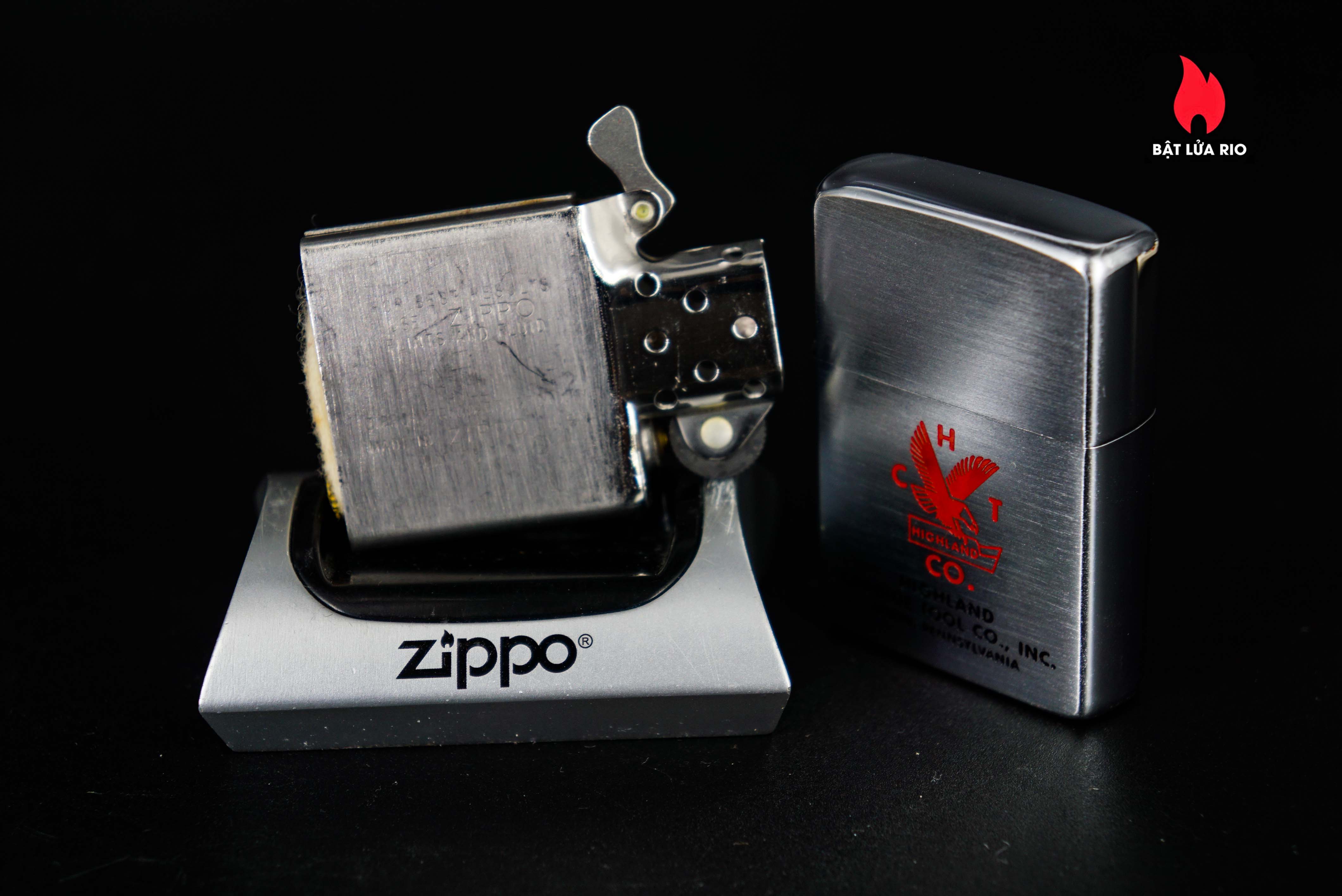 Zippo Xưa 1964 – Highland Carbide Tool