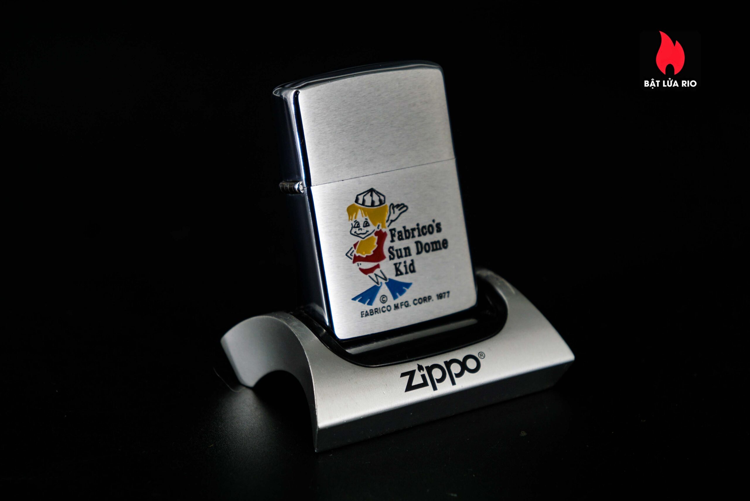 Zippo Xưa 1978 – Fabrico's Sun Dome Kid