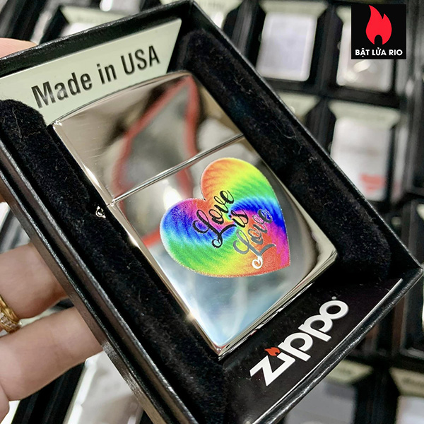 Zippo 250 Love Is Love